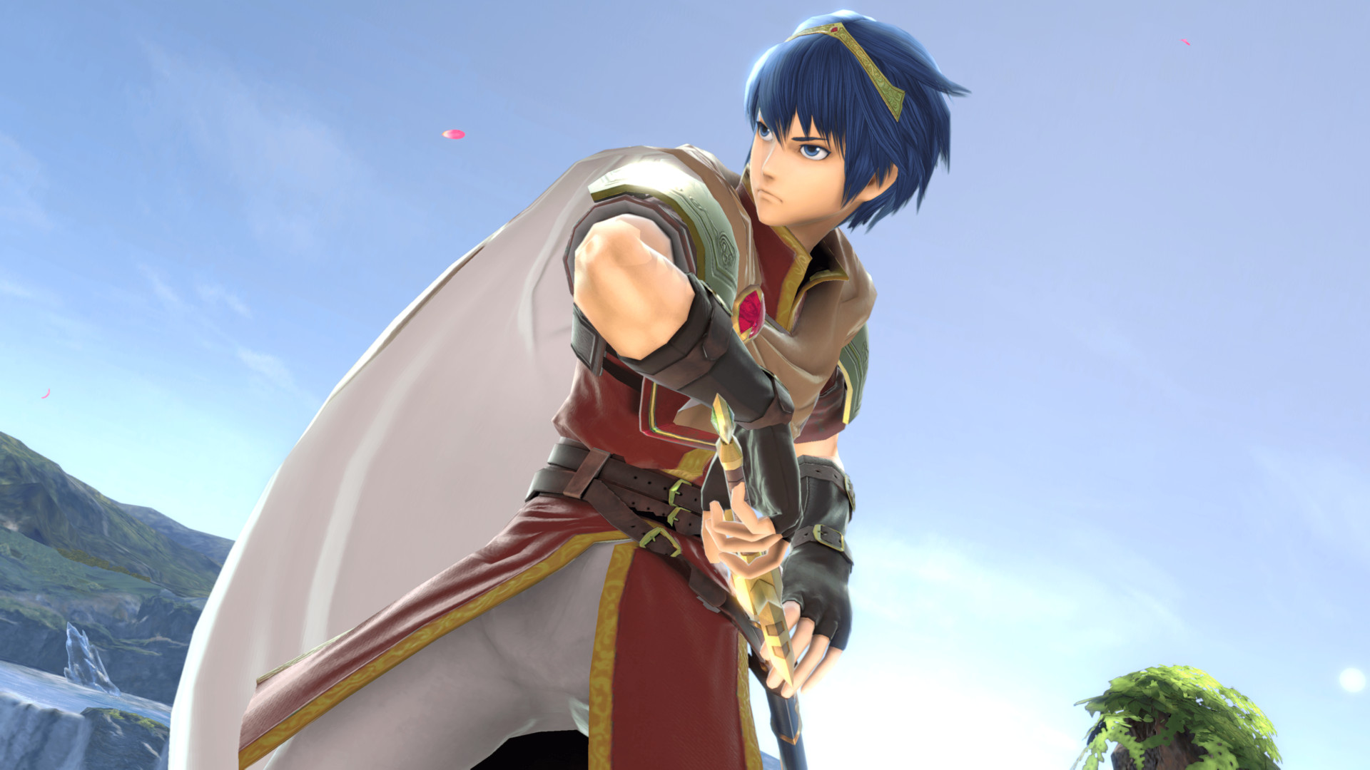 Brave Marth Recolor + Effects (Fire Emblem Heroes) Mod for Super Smash ...