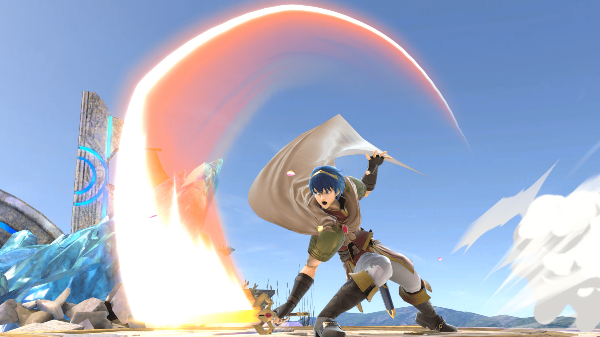 Brave Marth Recolor + Effects (Fire Emblem Heroes) Mod for Super Smash ...