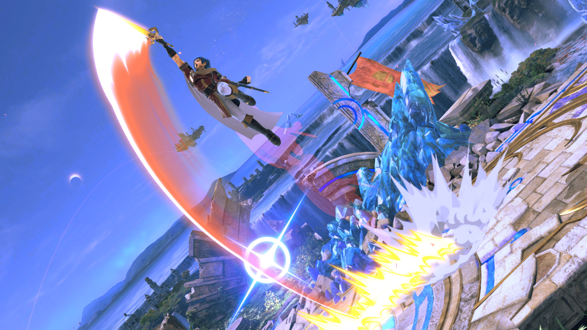 Brave Marth Recolor + Effects (Fire Emblem Heroes) Mod for Super Smash ...