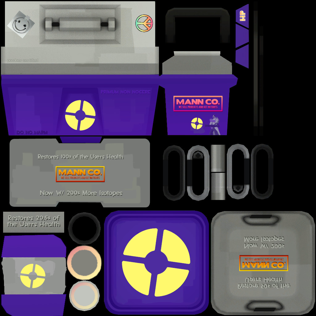 pardner's Purple Perky Pick-Me Up - A Medkit Pack Mod for Team Fortress ...