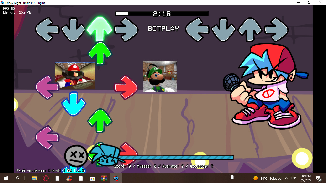 final mushroom+bobi Mod for Friday Night Funkin' | FNF Mods