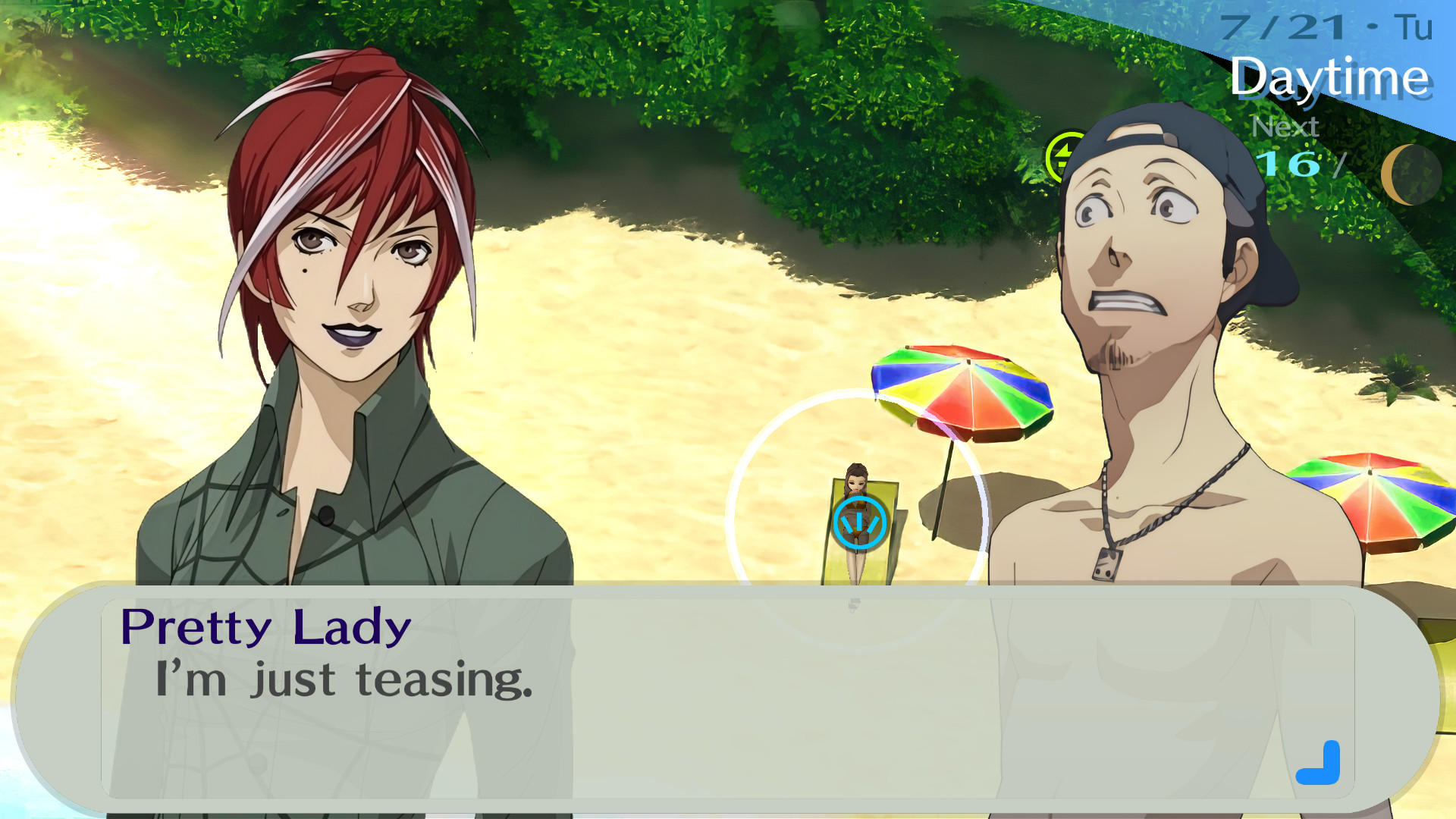 Ulala Serizawa over Pretty Lady Mod for Persona 3 Portable (PSP) | P3P ...