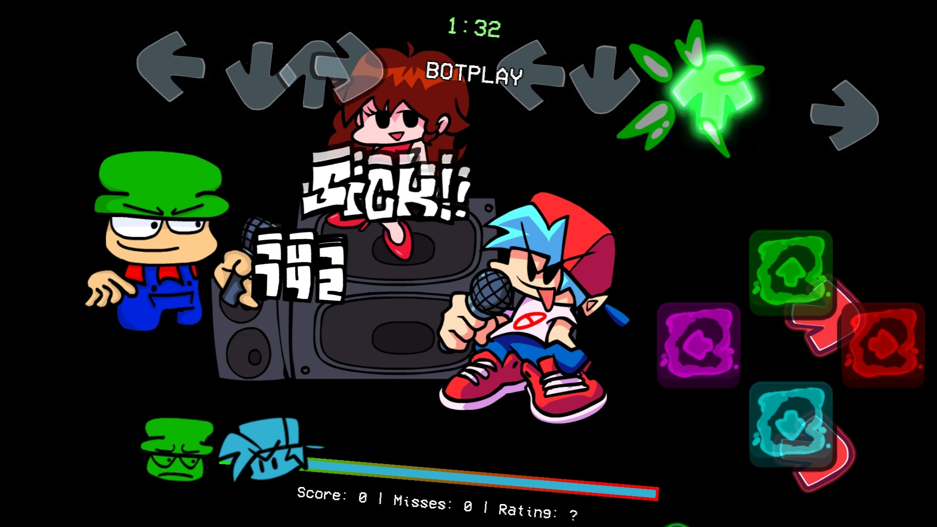 FNF Blocked Drip With The Craziness Modchart [Friday Night Funkin'] [Mods]