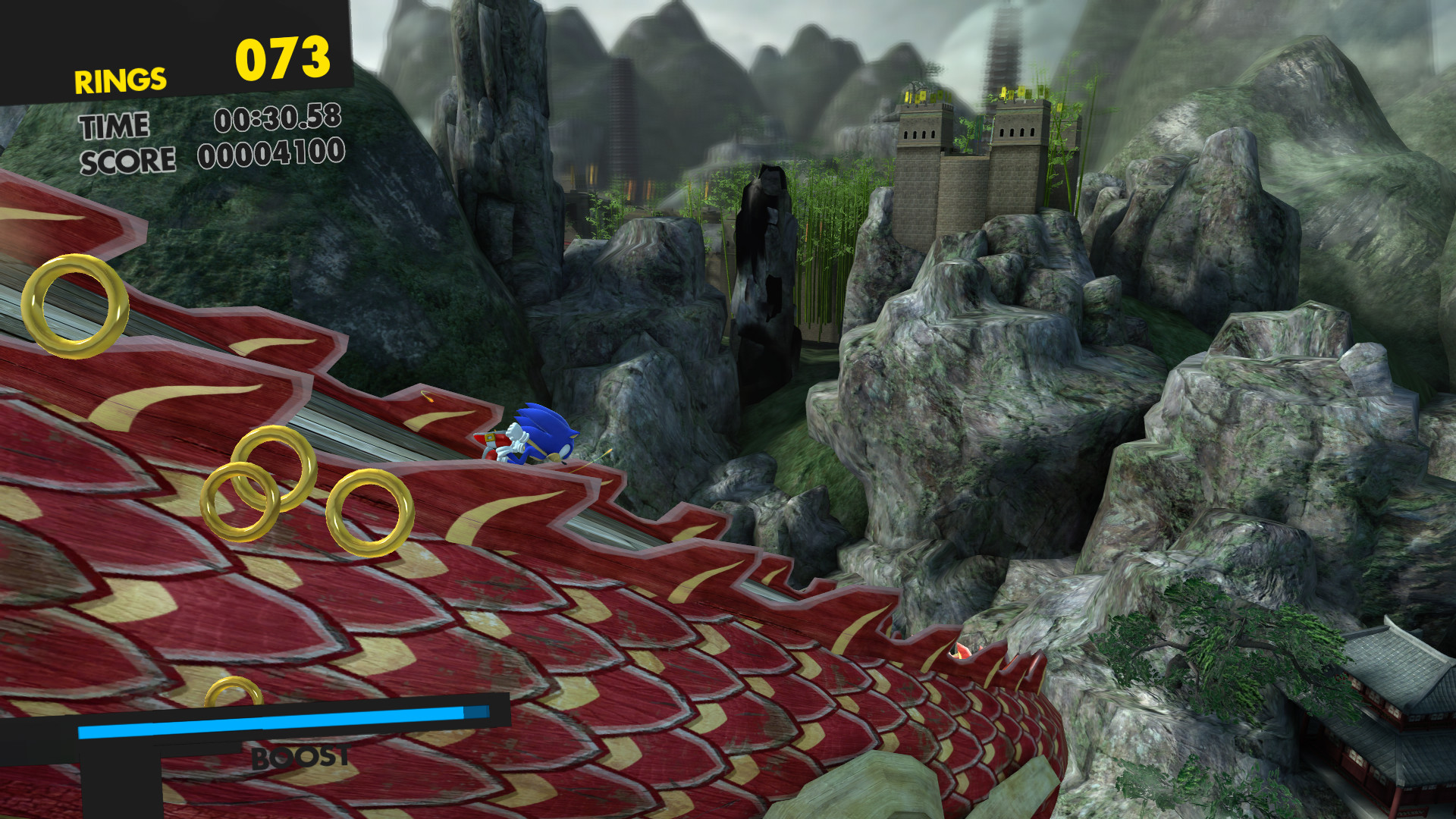 Sonic Forces HUD [Sonic Unleashed (X360/PS3)] [Mods]