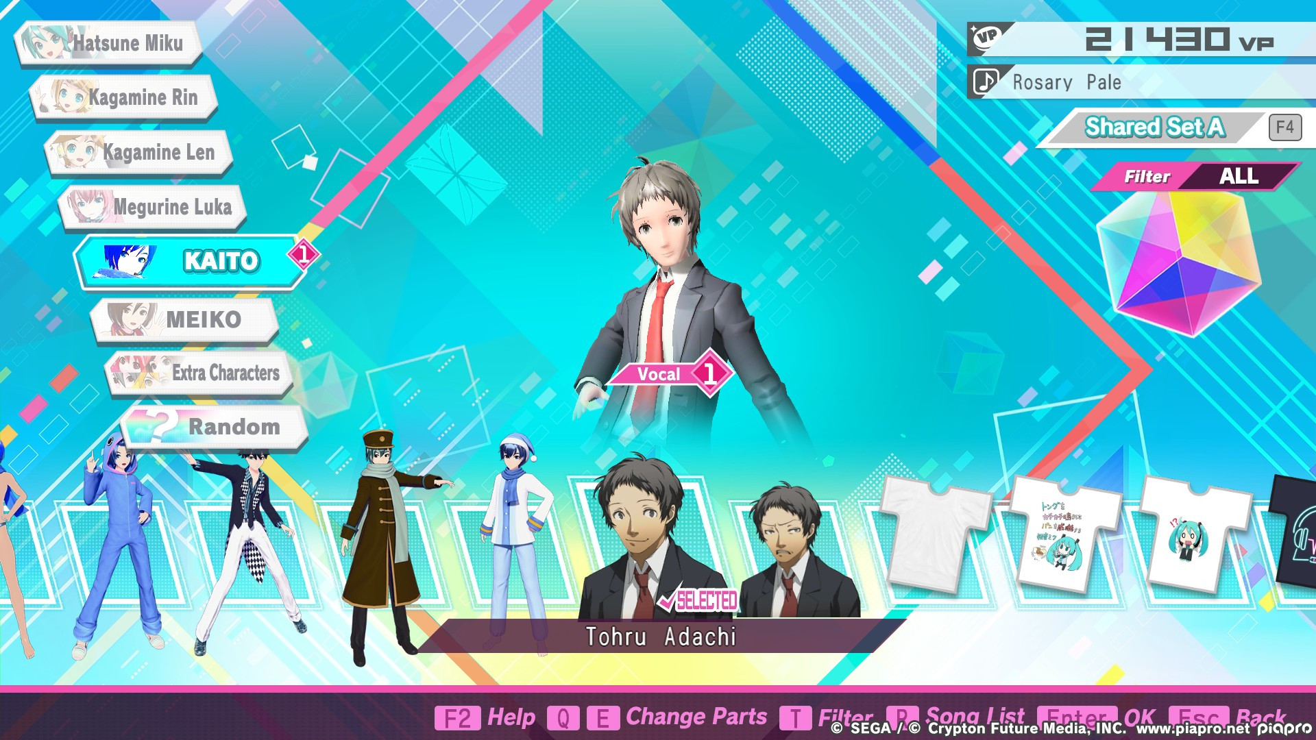 Adachi from P4D Mod for Hatsune Miku: Project DIVA Mega Mix+ ...