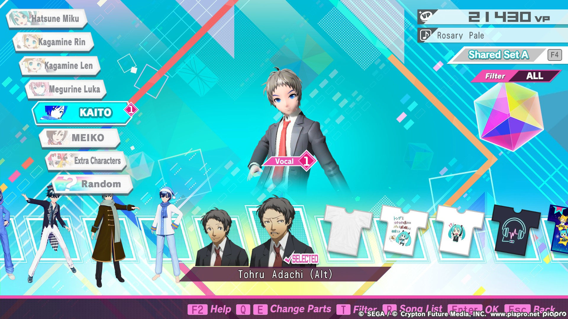 Adachi from P4D Mod for Hatsune Miku: Project DIVA Mega Mix+ ...