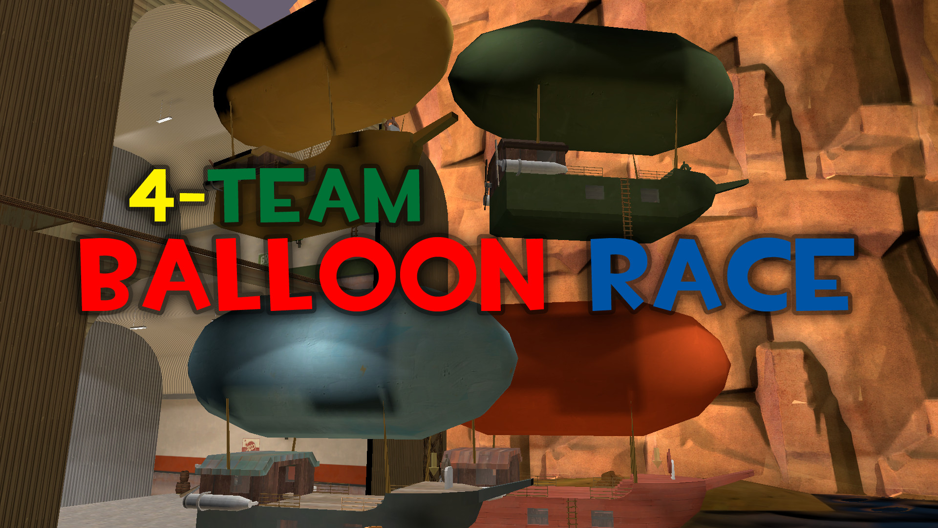 4-Team Balloon Race A4 Mod for Team Fortress 2 Classified | TF2Classic Mods