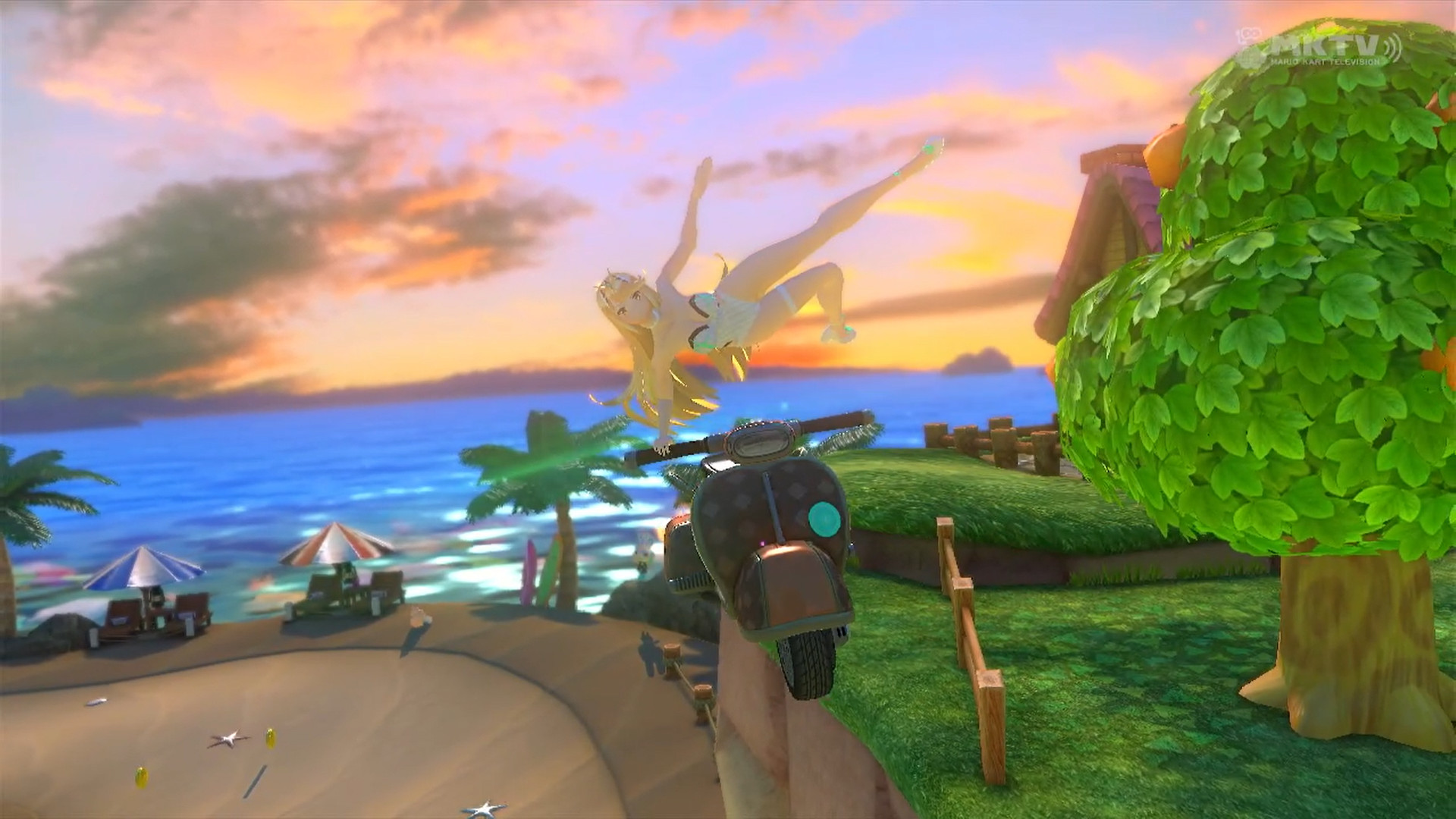 Swimsuit Pyra and Mythra [Mario Kart 8] [Mods]