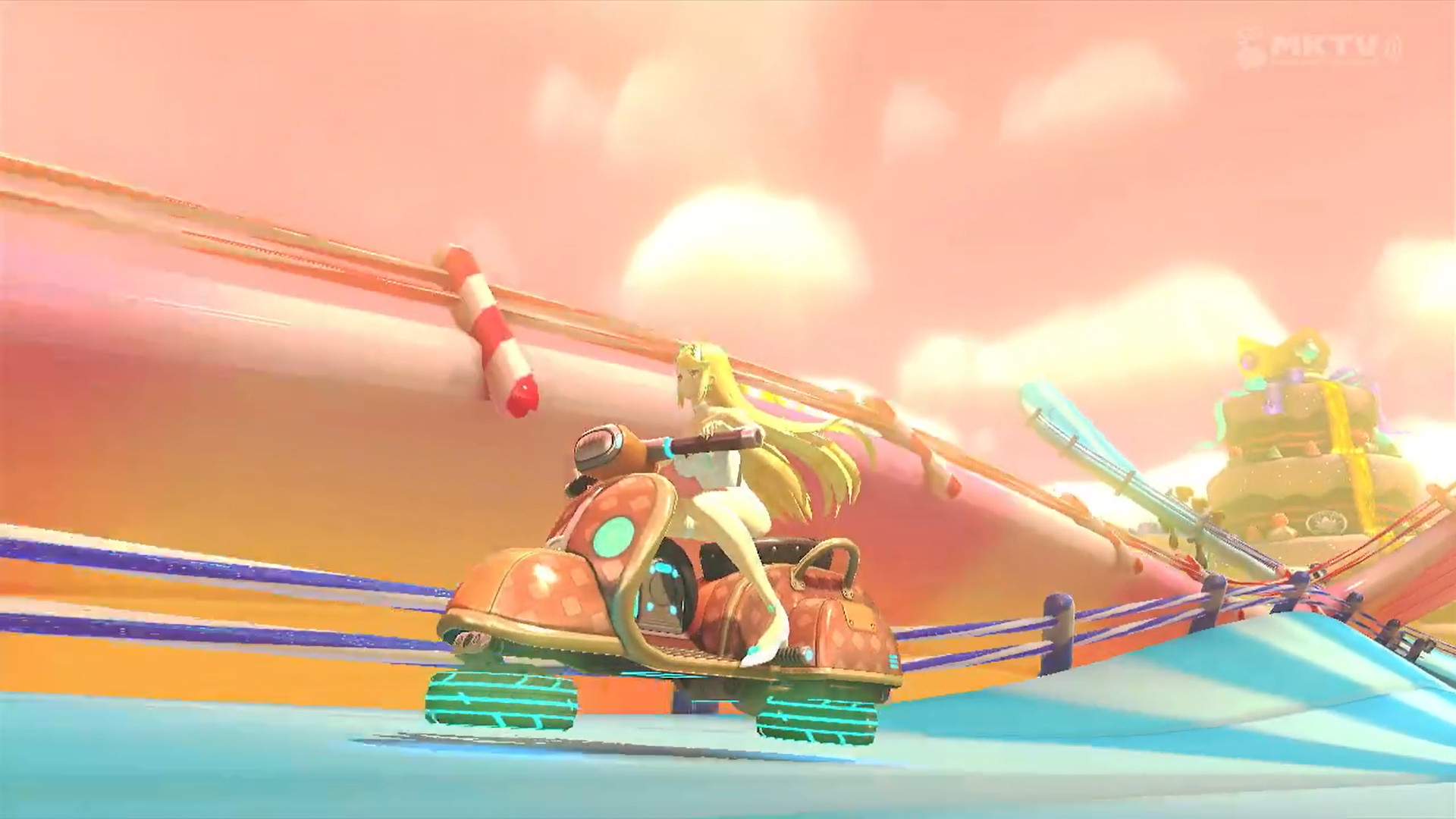 Swimsuit Pyra and Mythra [Mario Kart 8] [Mods]