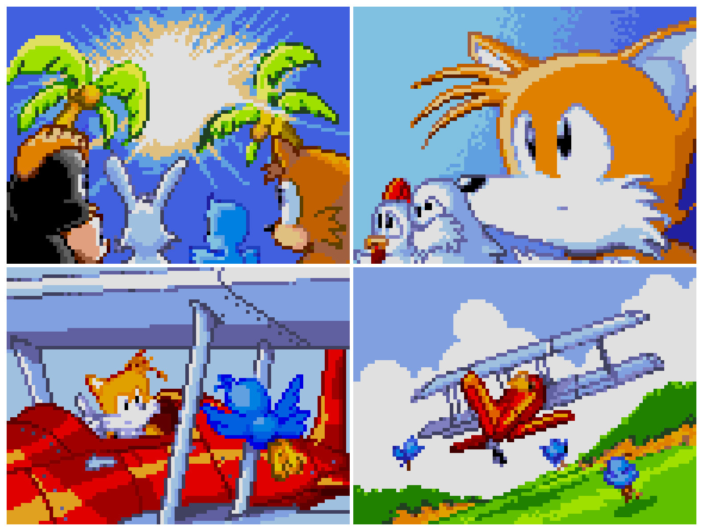 Sonic 2 Ending Colorized (For ALL Versions) Mod for Sonic Origins | SO Mods