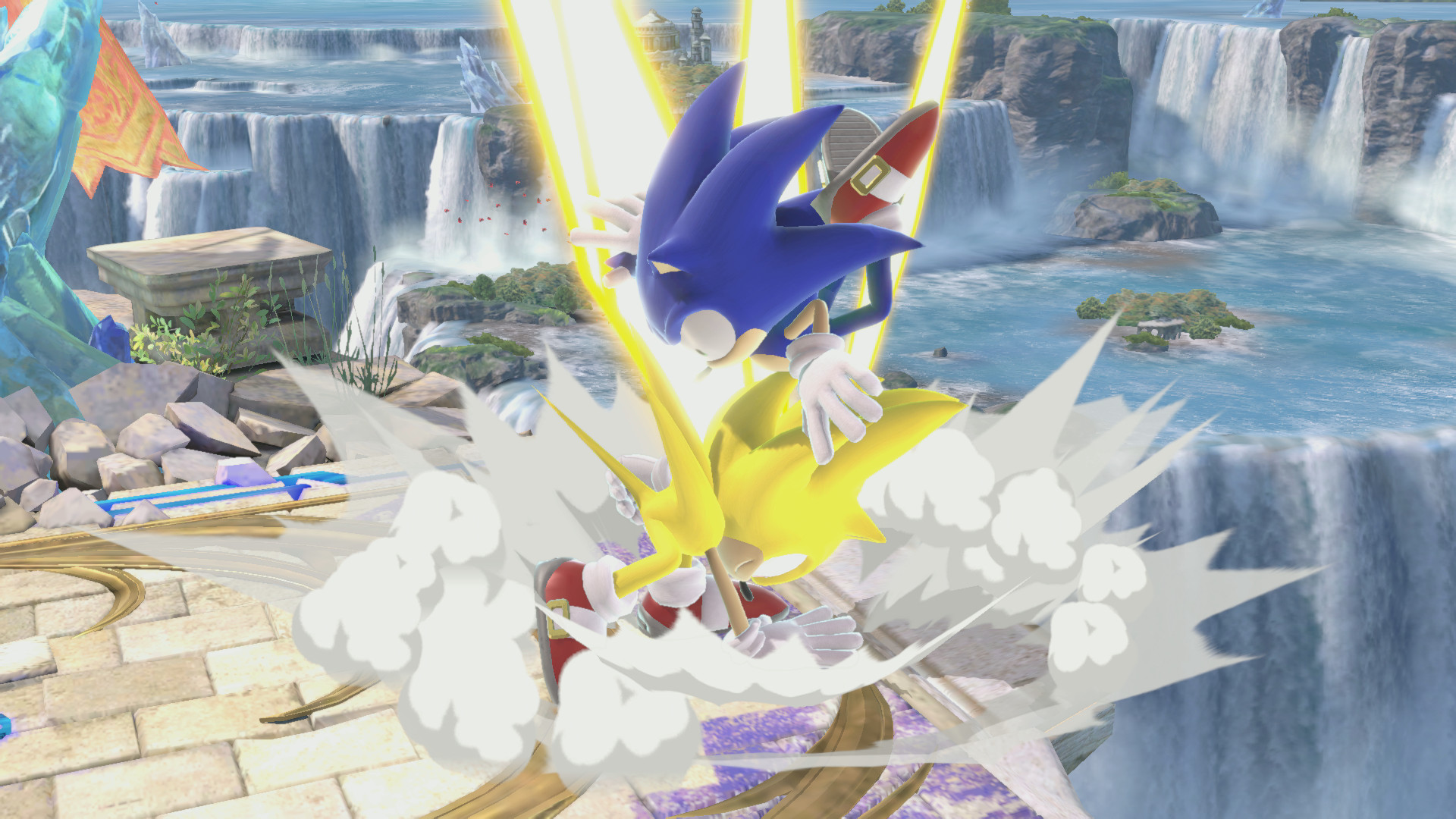 Super Sonic Effects Mod for Super Smash Bros. Ultimate | SSBU Mods