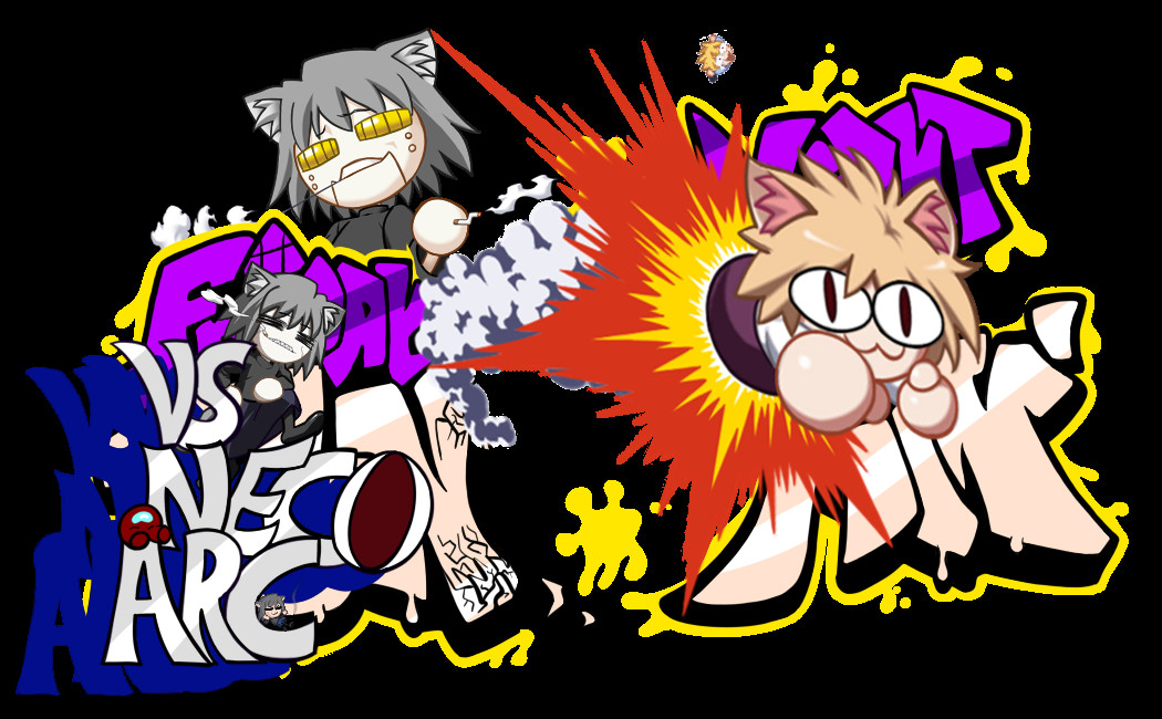 V.S. Neco-Arc Full Week (Damien Armies Week) Mod for Friday Night ...