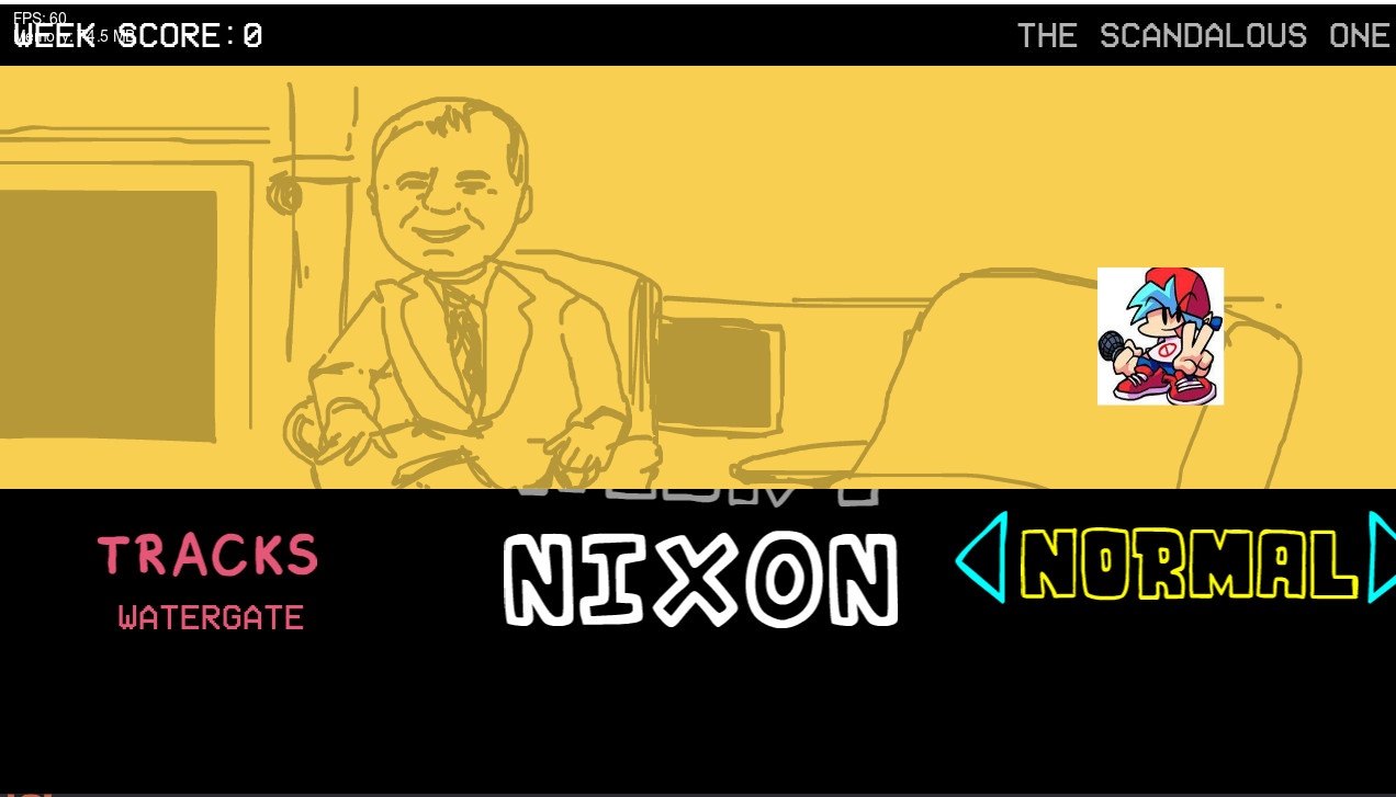 Richard Nixon FNF [Friday Night Funkin'] [Mods]
