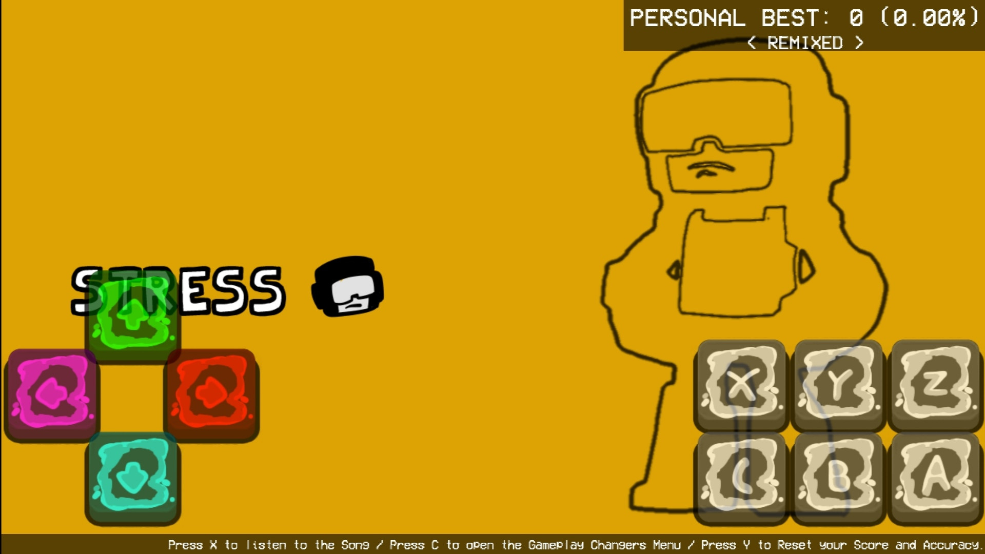 Stress Remix With A Amazing Modchart Mod for Friday Night Funkin' | FNF ...