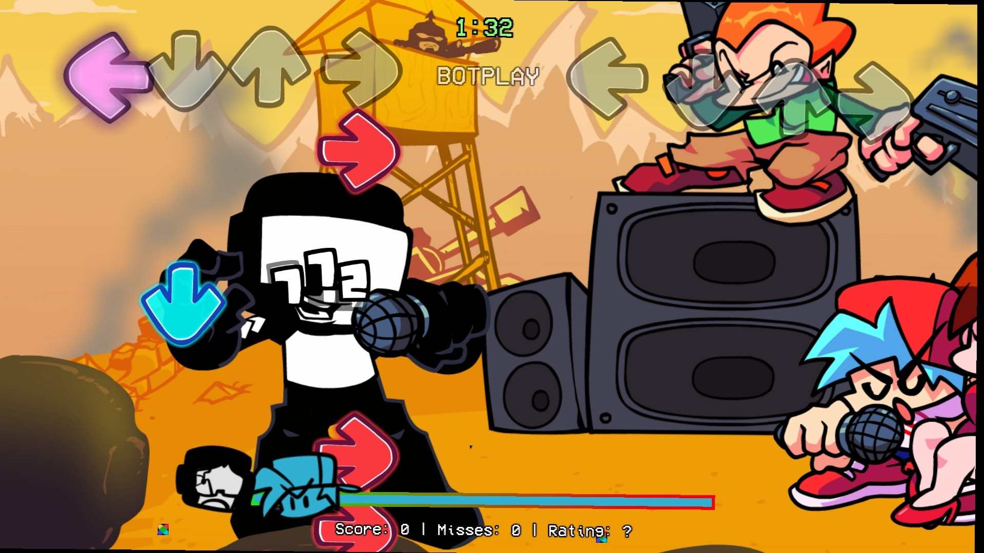 Stress Remix With A Amazing Modchart Mod for Friday Night Funkin' | FNF ...