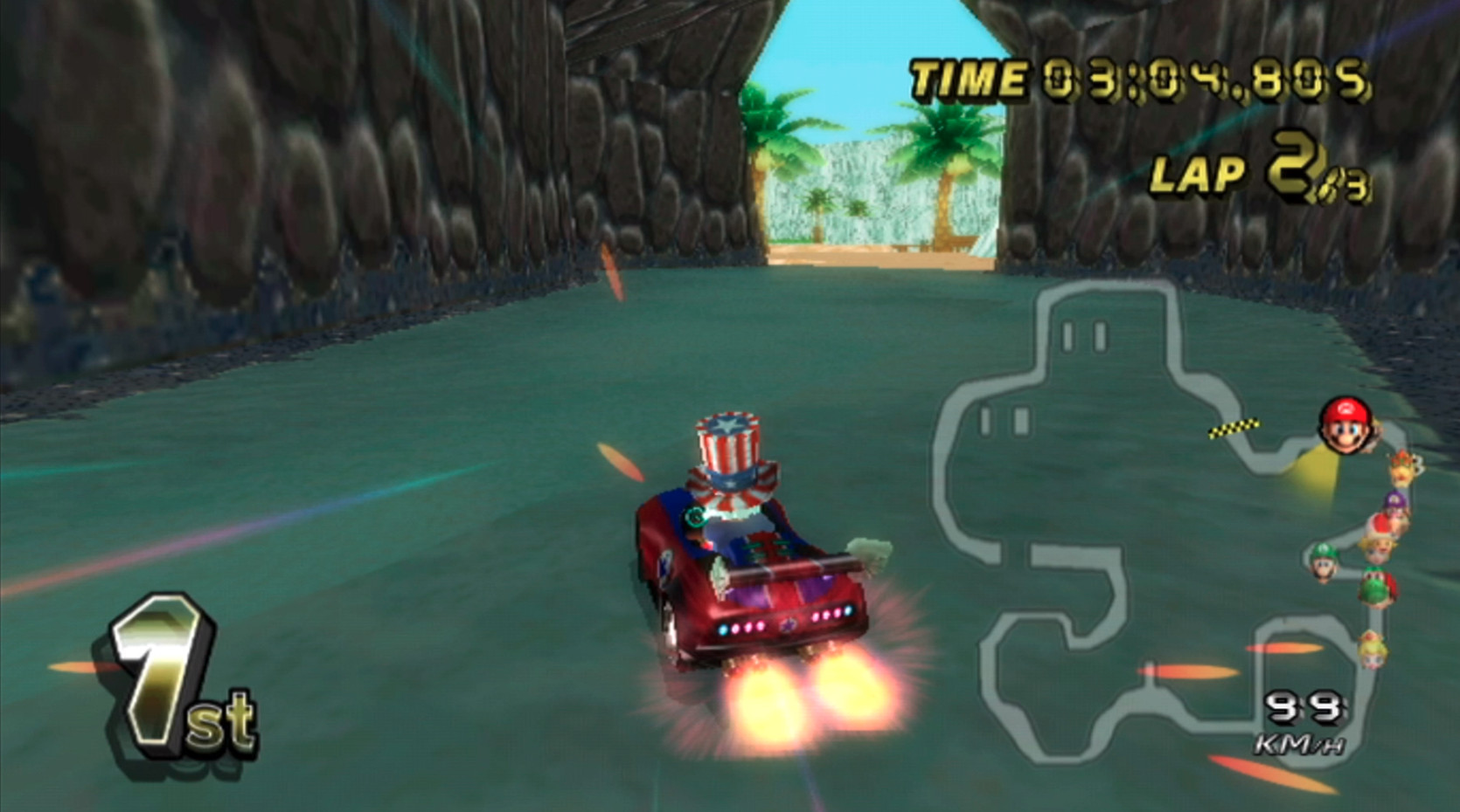 Uncle Sam [Mario Kart Wii] [Mods]