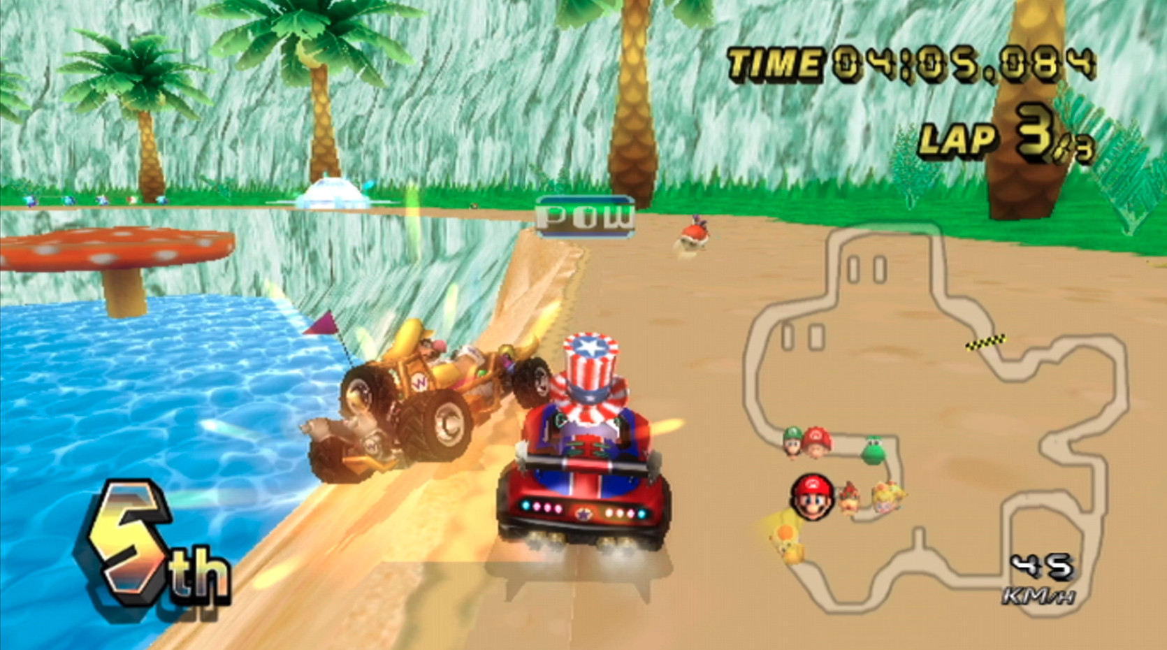 Uncle Sam [Mario Kart Wii] [Mods]