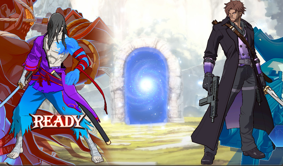 Pink/purple/gray hitman [DNF Duel] [Mods]