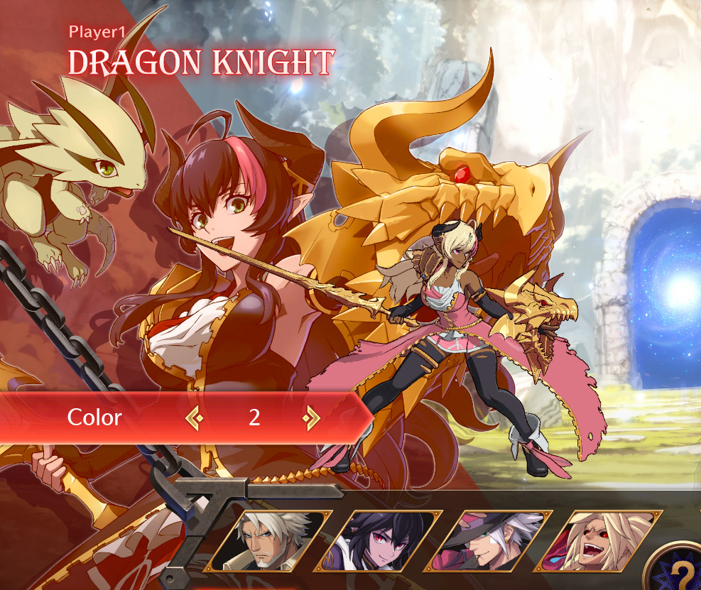 Dragon Knight Pink [DNF Duel] [Mods]