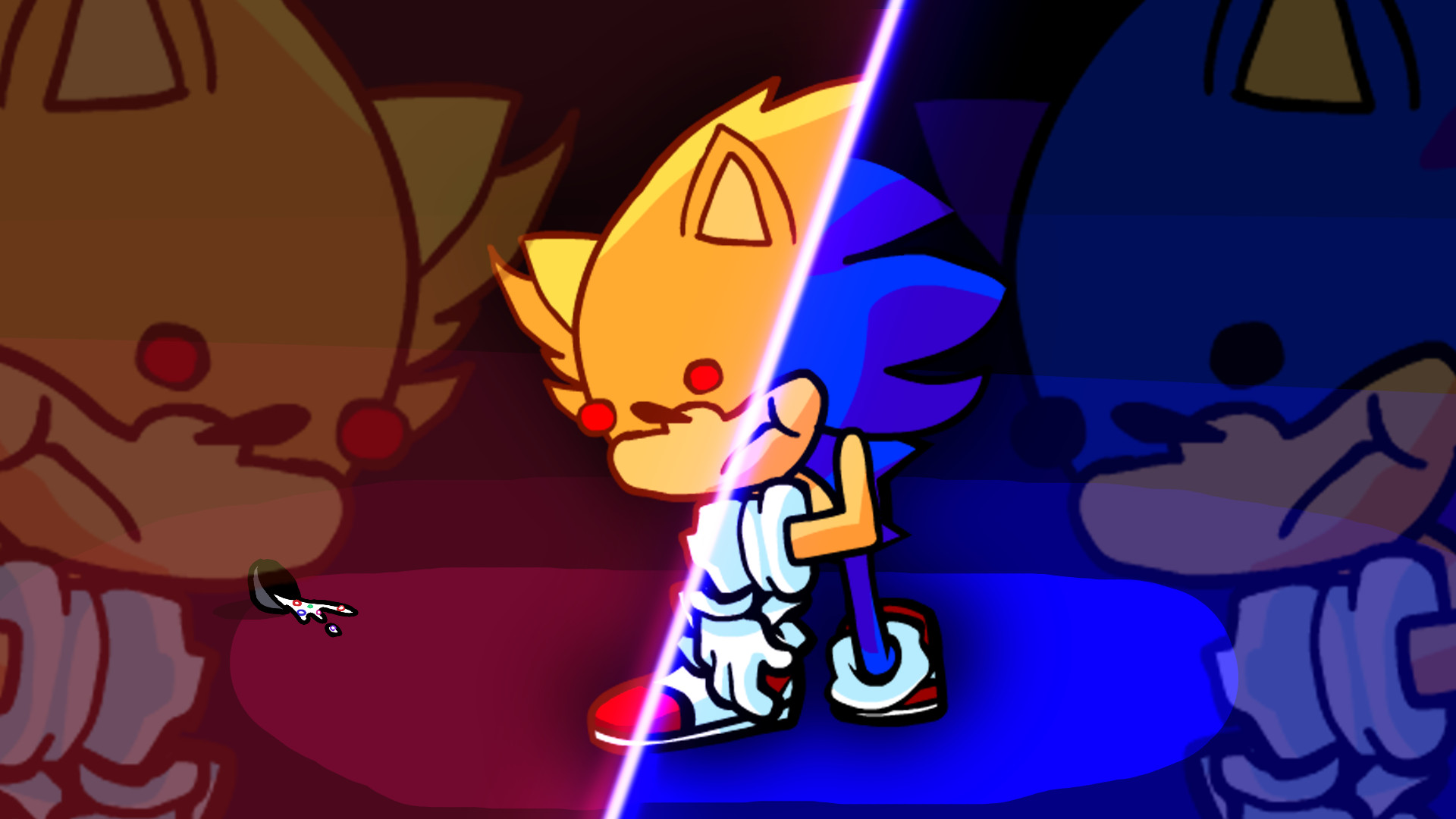 Milk Nightmare (Chaos Nightmare but Sunky) [Friday Night Funkin'] [Mods]