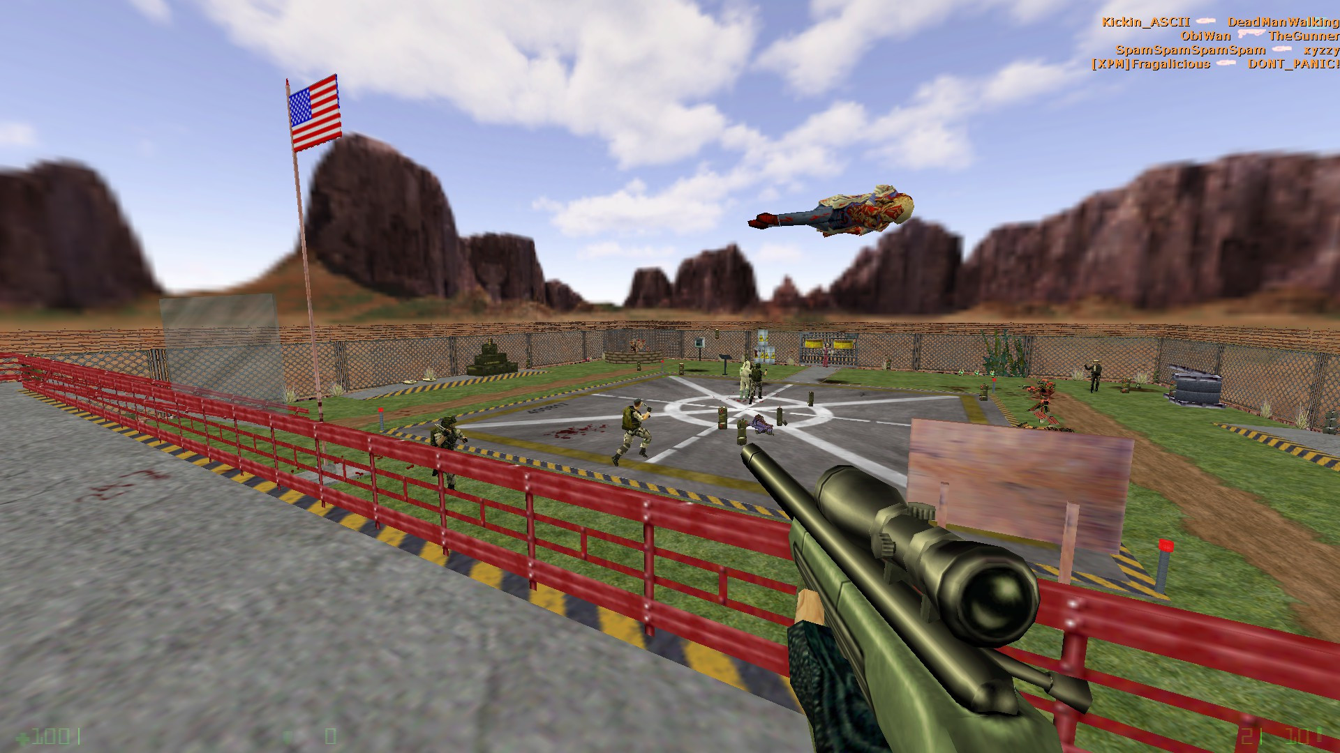 Helipad Deathmatch Mod for Half-Life: Opposing Force | HL:OF Mods