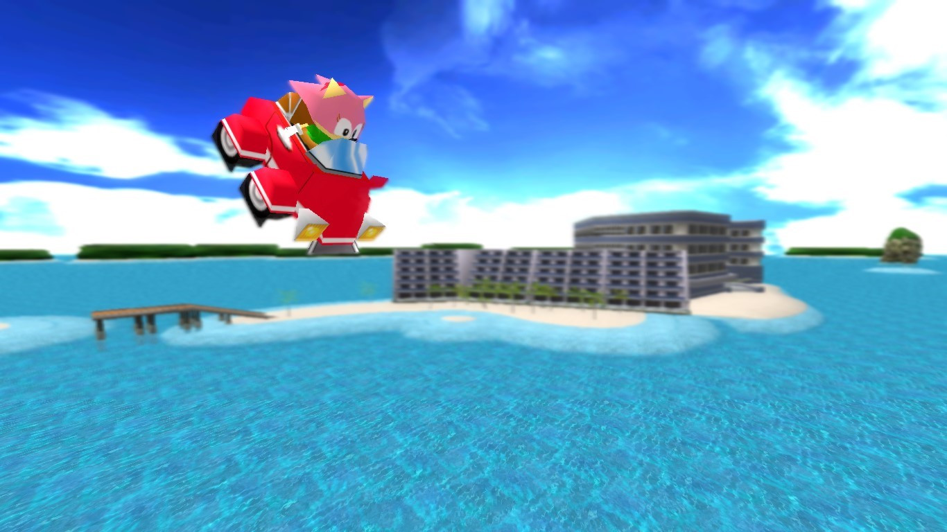 Sonic R Amy Mod for Sonic World | SW Mods