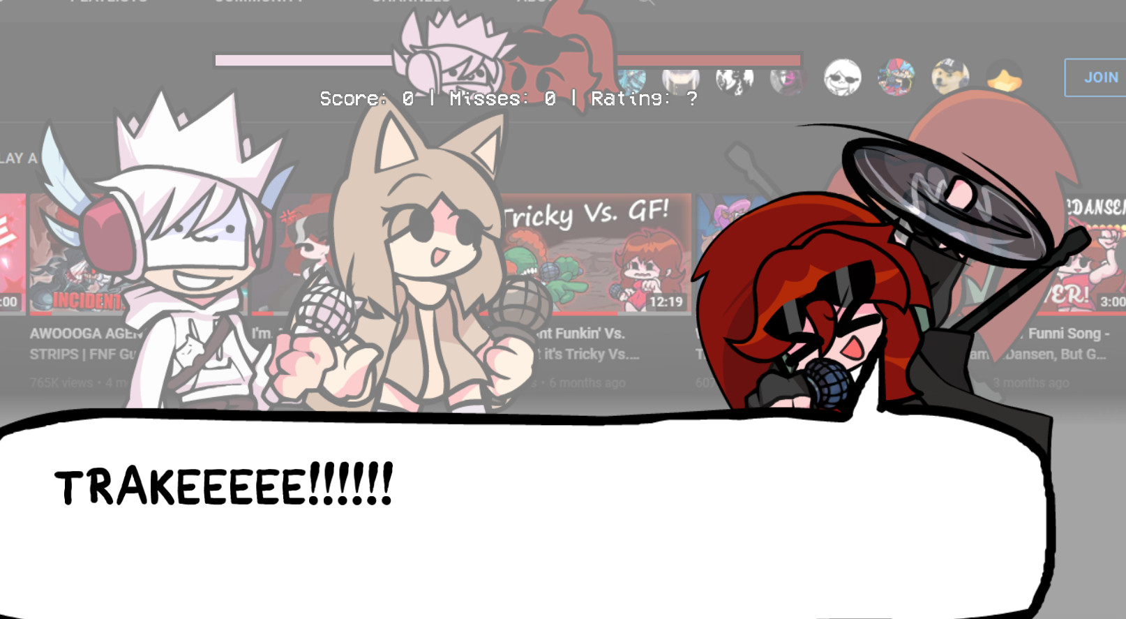 Trake B-day mod FANMADE! [Friday Night Funkin'] [Mods]