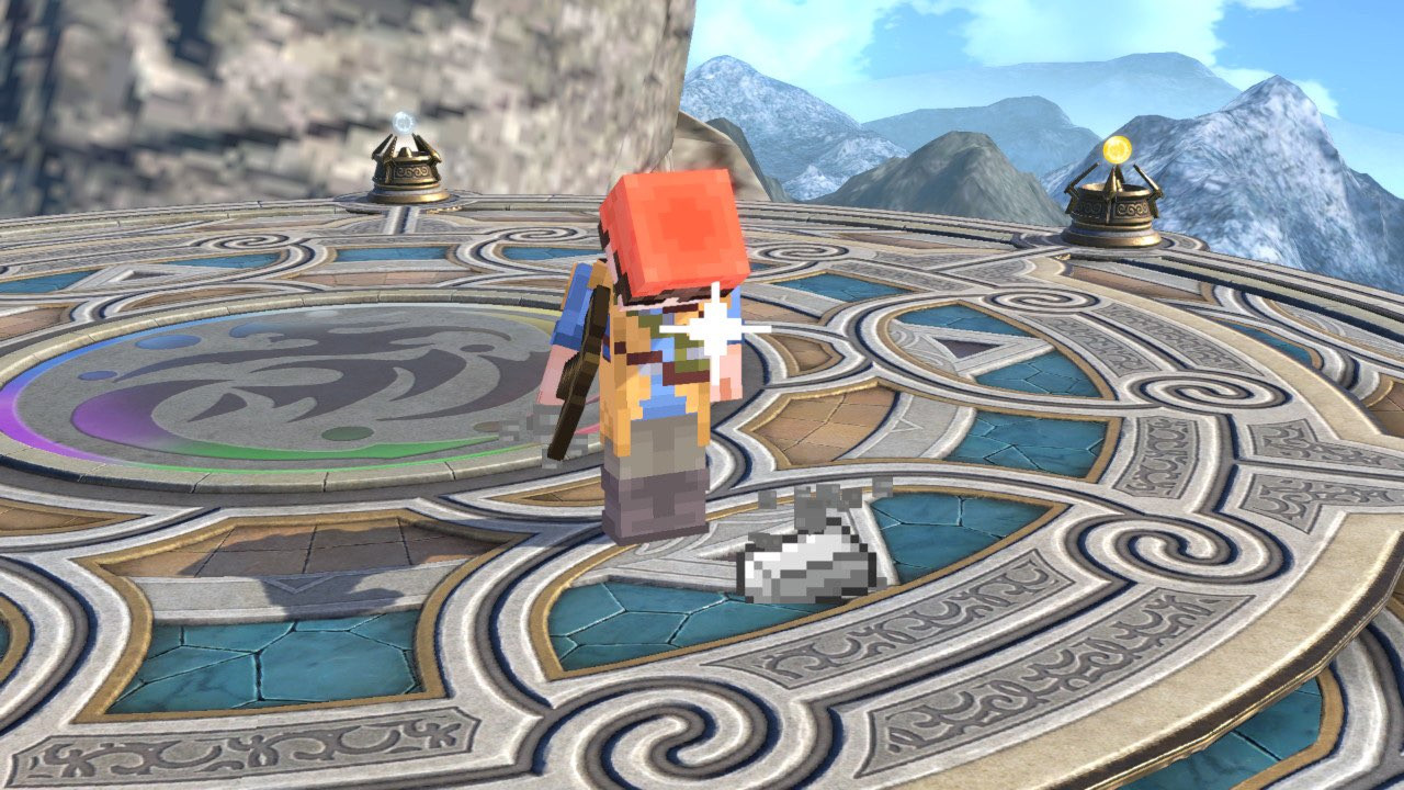 Eight Minecraft Skin over Alex Mod for Super Smash Bros. Ultimate ...