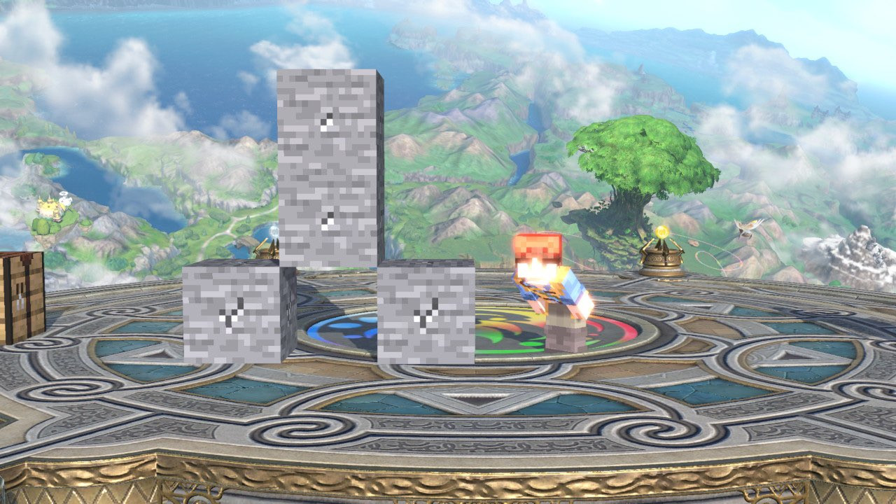 Eight Minecraft Skin over Alex Mod for Super Smash Bros. Ultimate ...