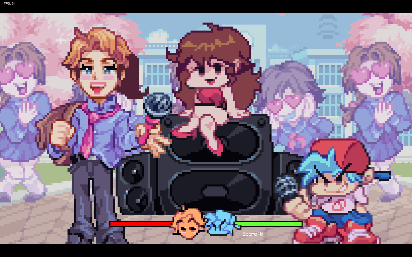 Female Senpai Mod for Friday Night Funkin' | FNF Mods