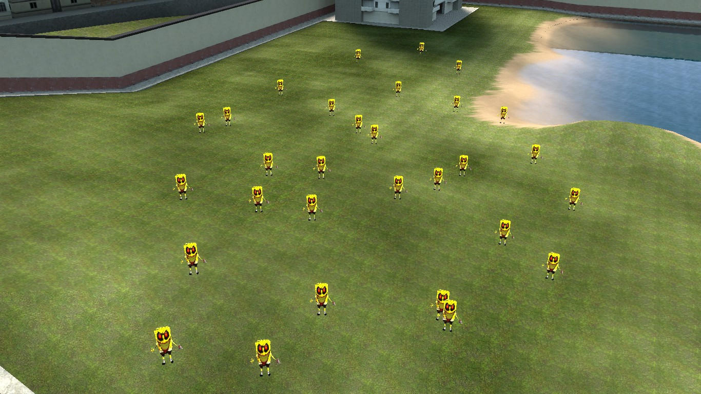Curse Spongebob Nextbot Mod for Garry's Mod | GMod Mods