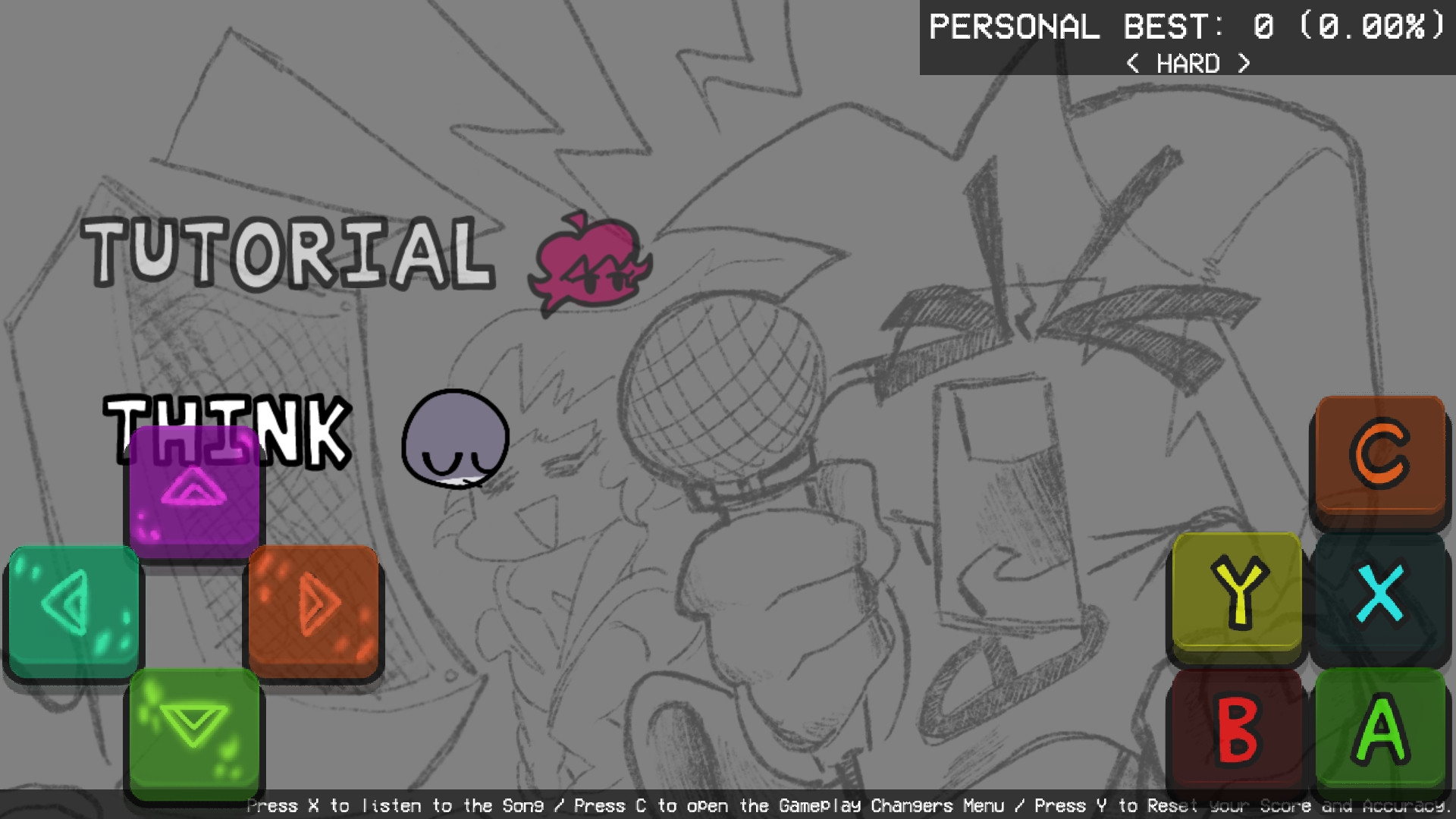 Think - Bob and Boppie Reskin!! [Friday Night Funkin'] [Mods]