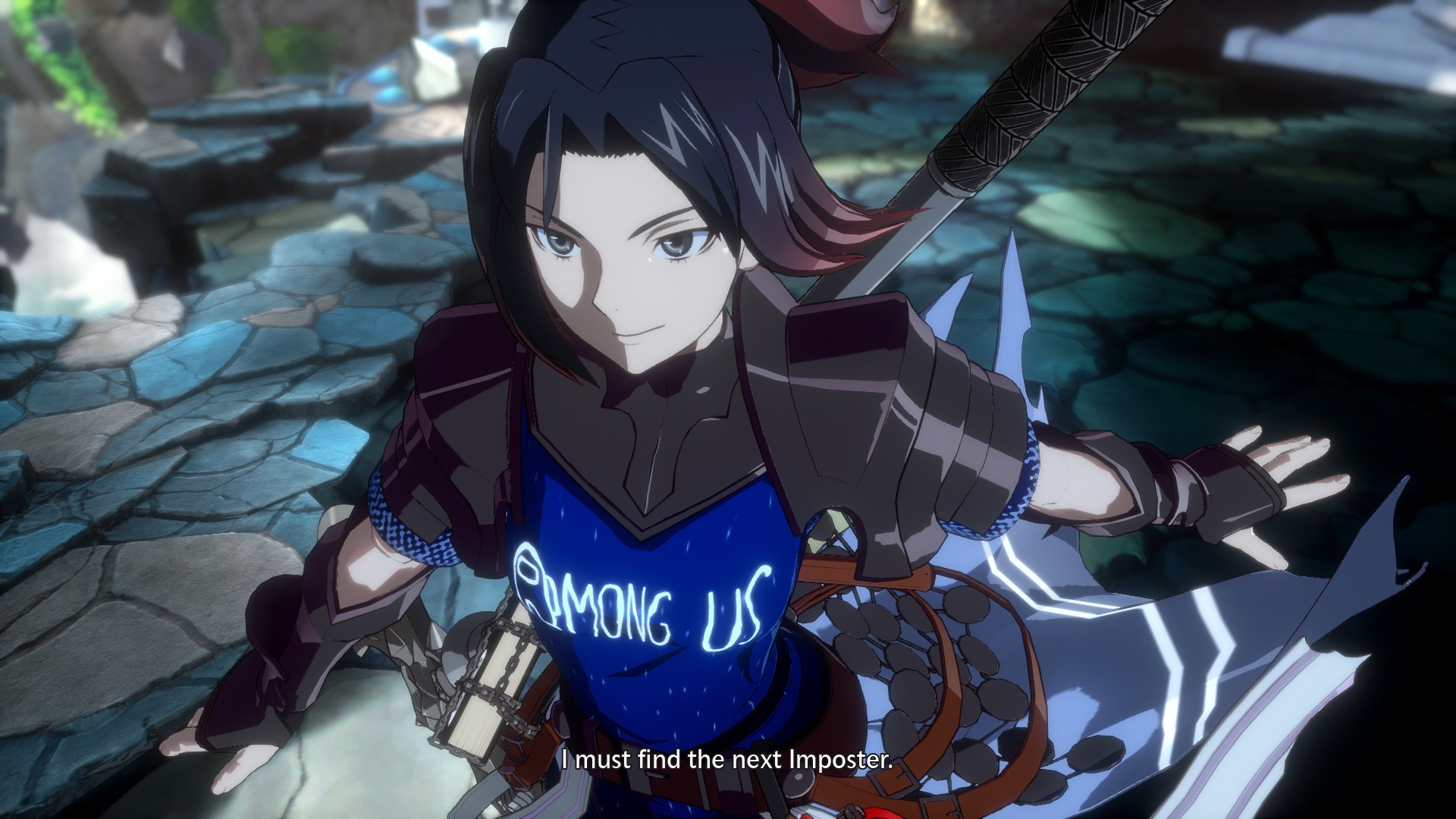 Among Us Girl Inquisitor Mod for DNF Duel | DNF Mods