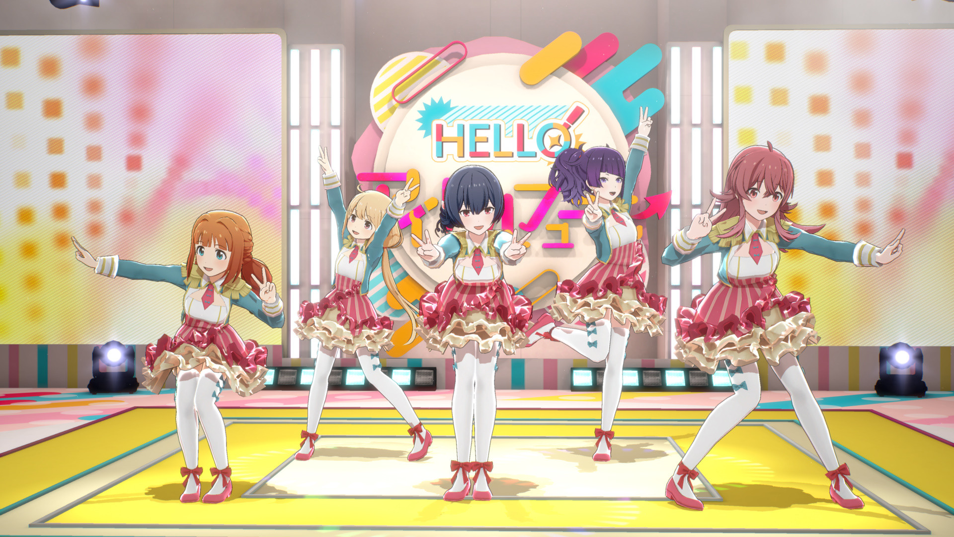 Nourin Ringo Kinoshita Outfit Over Coral Dress [THE IDOLM@STER STARLIT ...