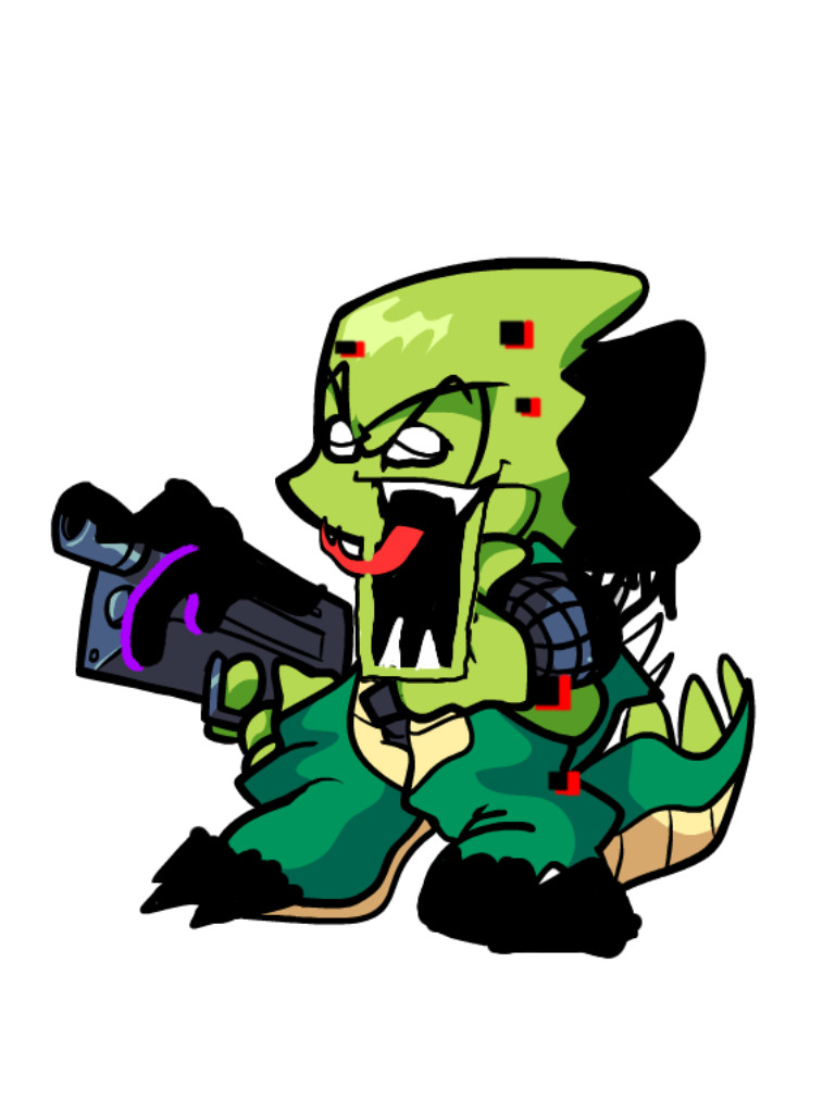 Corrupted Pibby Minus Pico [Friday Night Funkin'] [Mods]