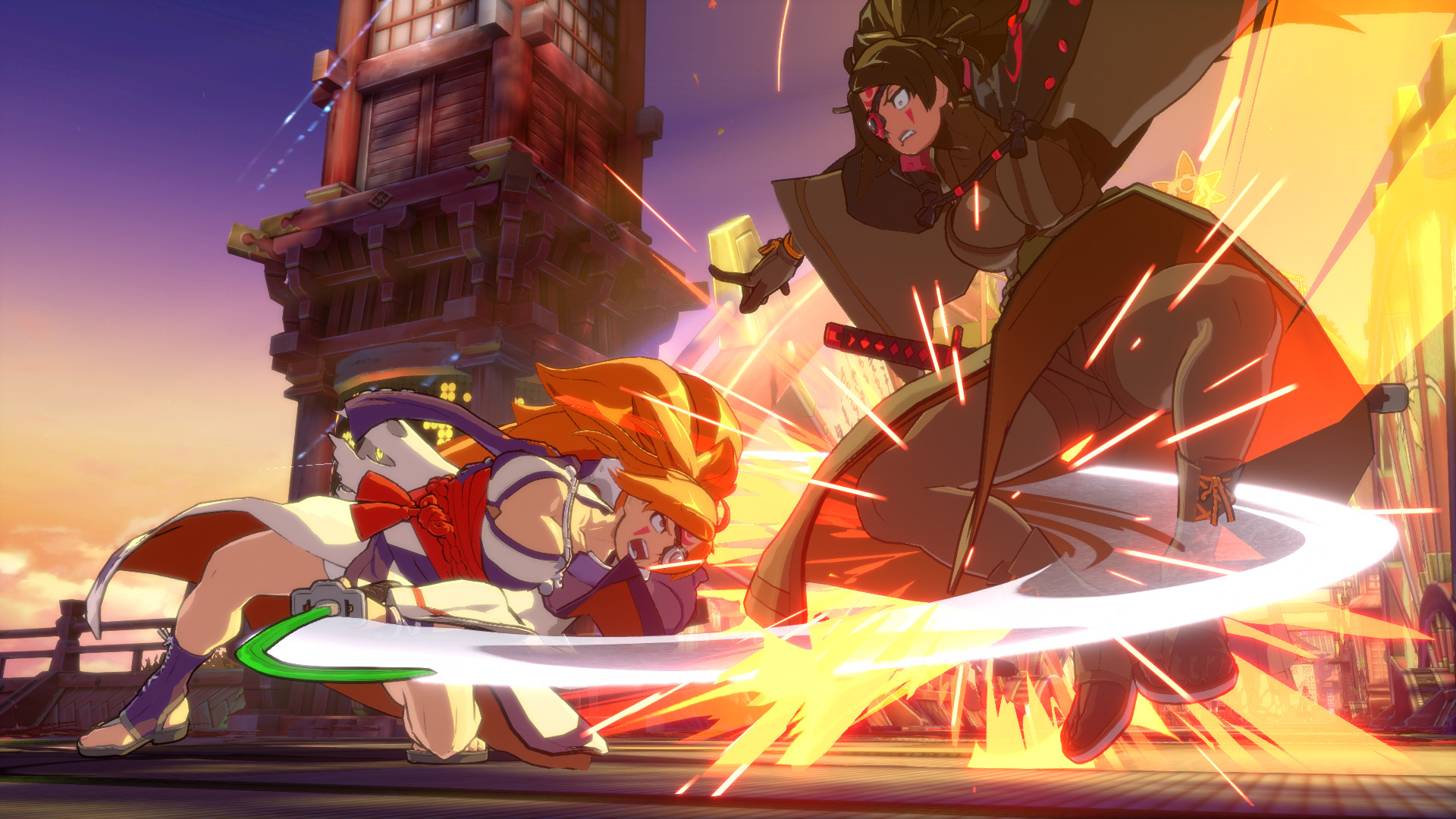 Slash H Color Palette for Baiken (Color 01-11) Mod for GUILTY GEAR ...