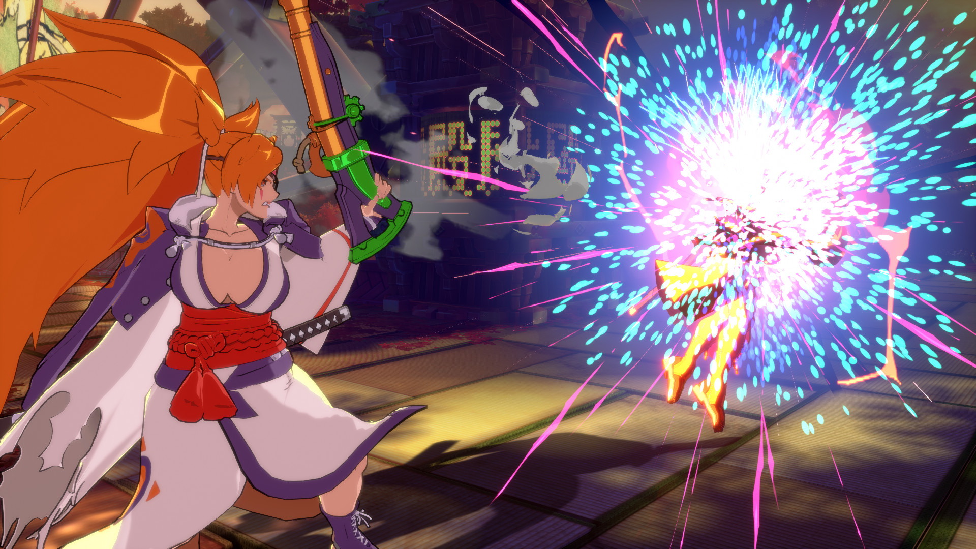 Slash H Color Palette for Baiken (Color 01-11) Mod for GUILTY GEAR ...