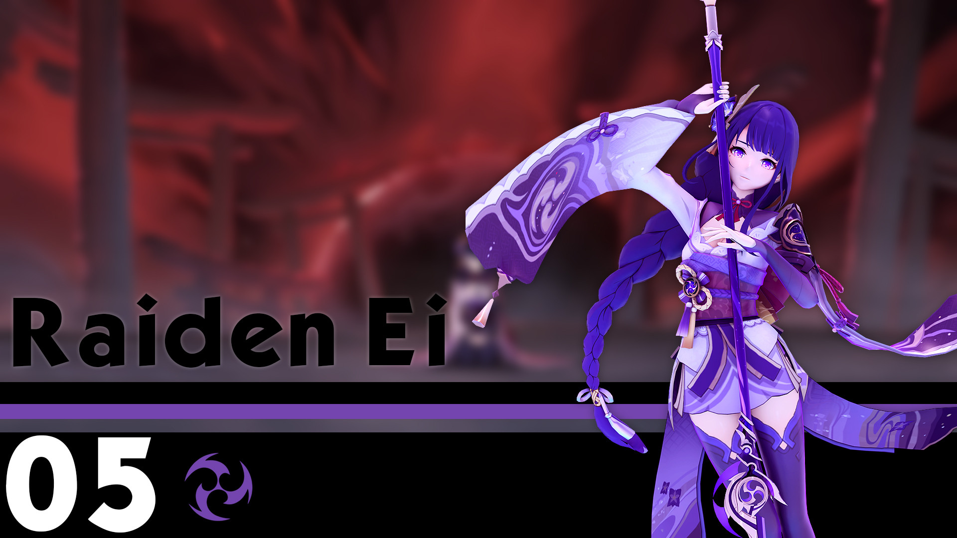 Raiden Ei Genshin Impact Ui [Super Smash Bros. Ultimate] [Mods]