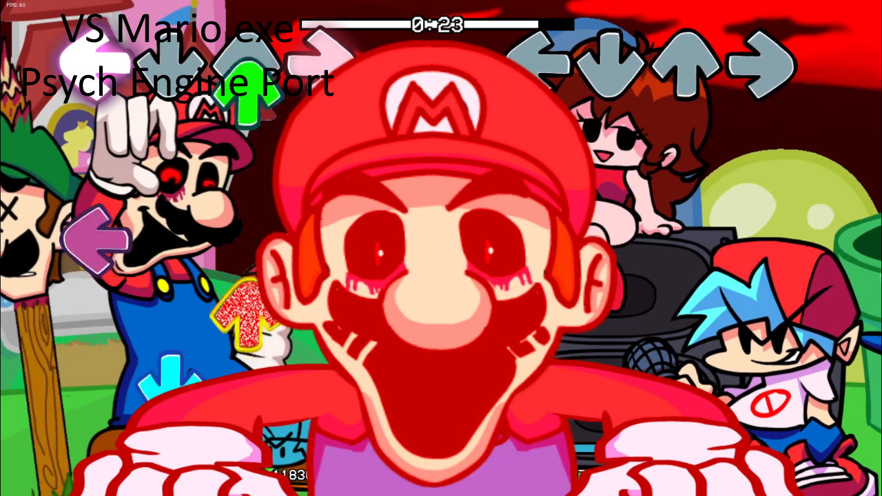 VS Mario.exe (Psych Engine Port) [Friday Night Funkin'] [Mods]