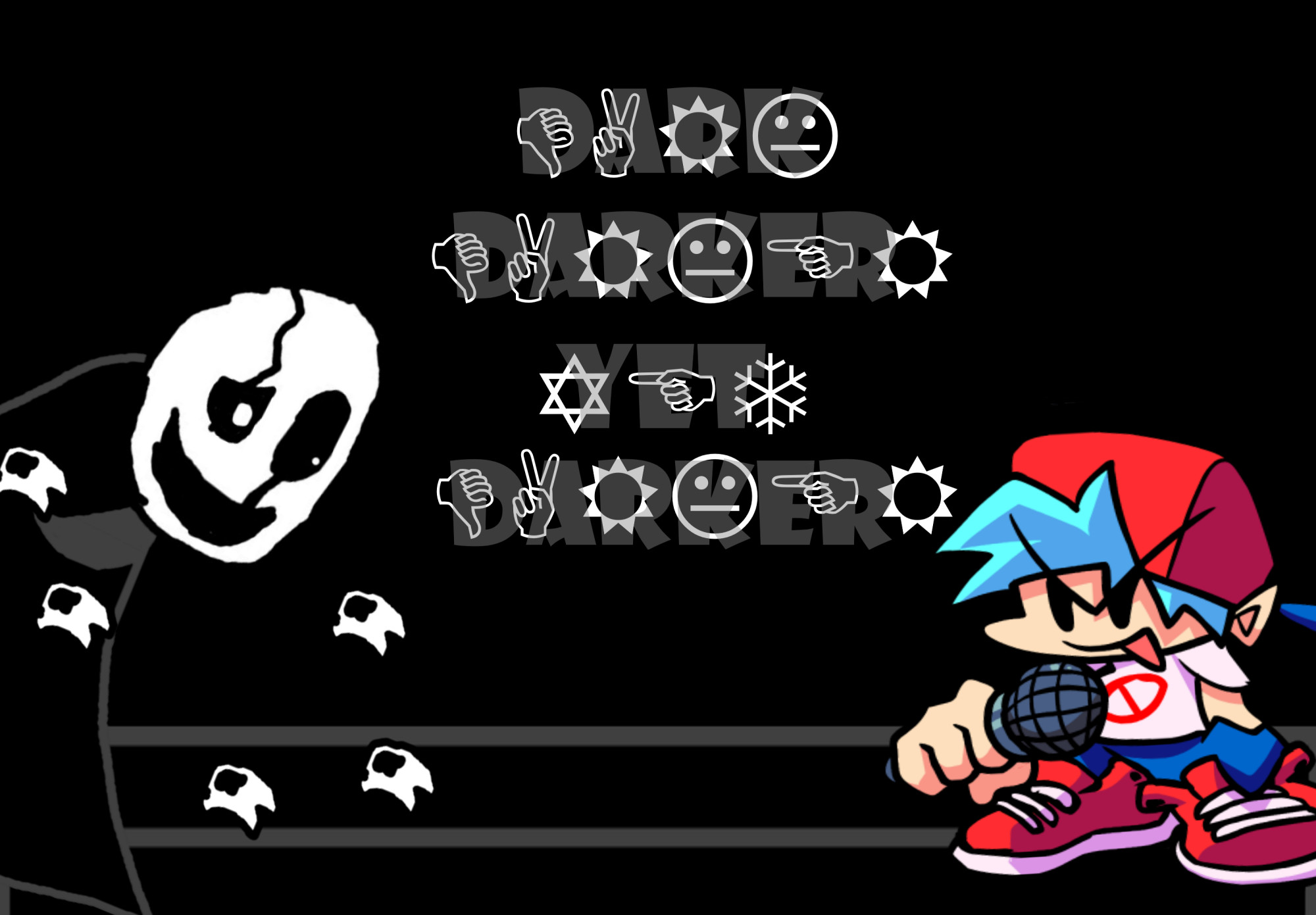 Friday Night Funkin Vs Gaster Mod for Friday Night Funkin' | FNF Mods