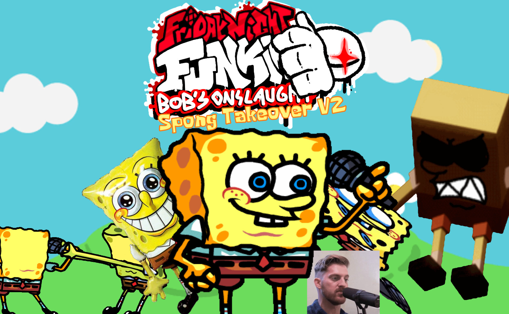 VS Bob Spong Takeover - Extra Songs Update Mod for Friday Night Funkin ...
