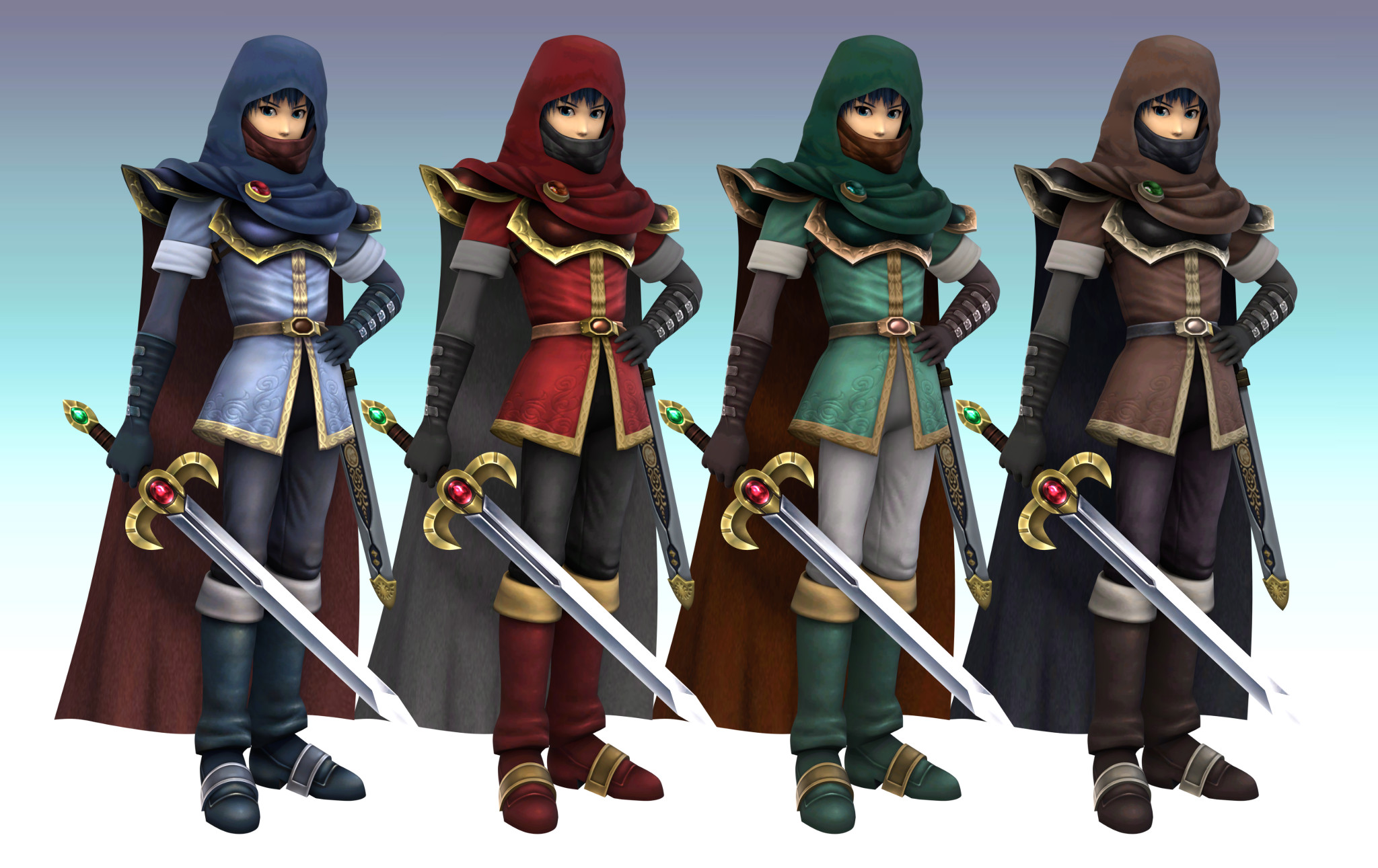 Brawl Marth Pose Cosmetic Pack Mod for Super Smash Bros. Brawl | Brawl Mods