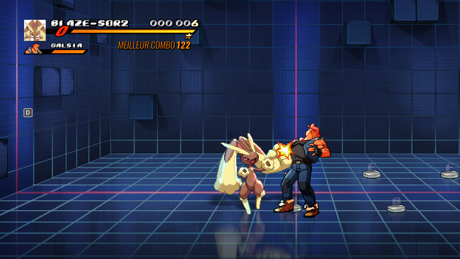 Lopunny (in Blaze SOR2) Mod for Streets of Rage 4 | SOR4 Mods