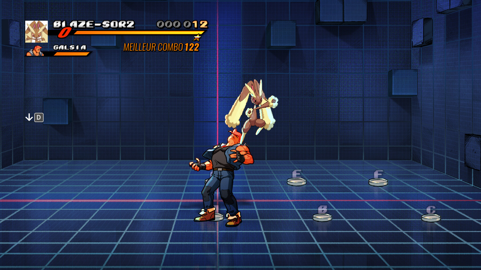 Lopunny (in Blaze SOR2) Mod for Streets of Rage 4 | SOR4 Mods