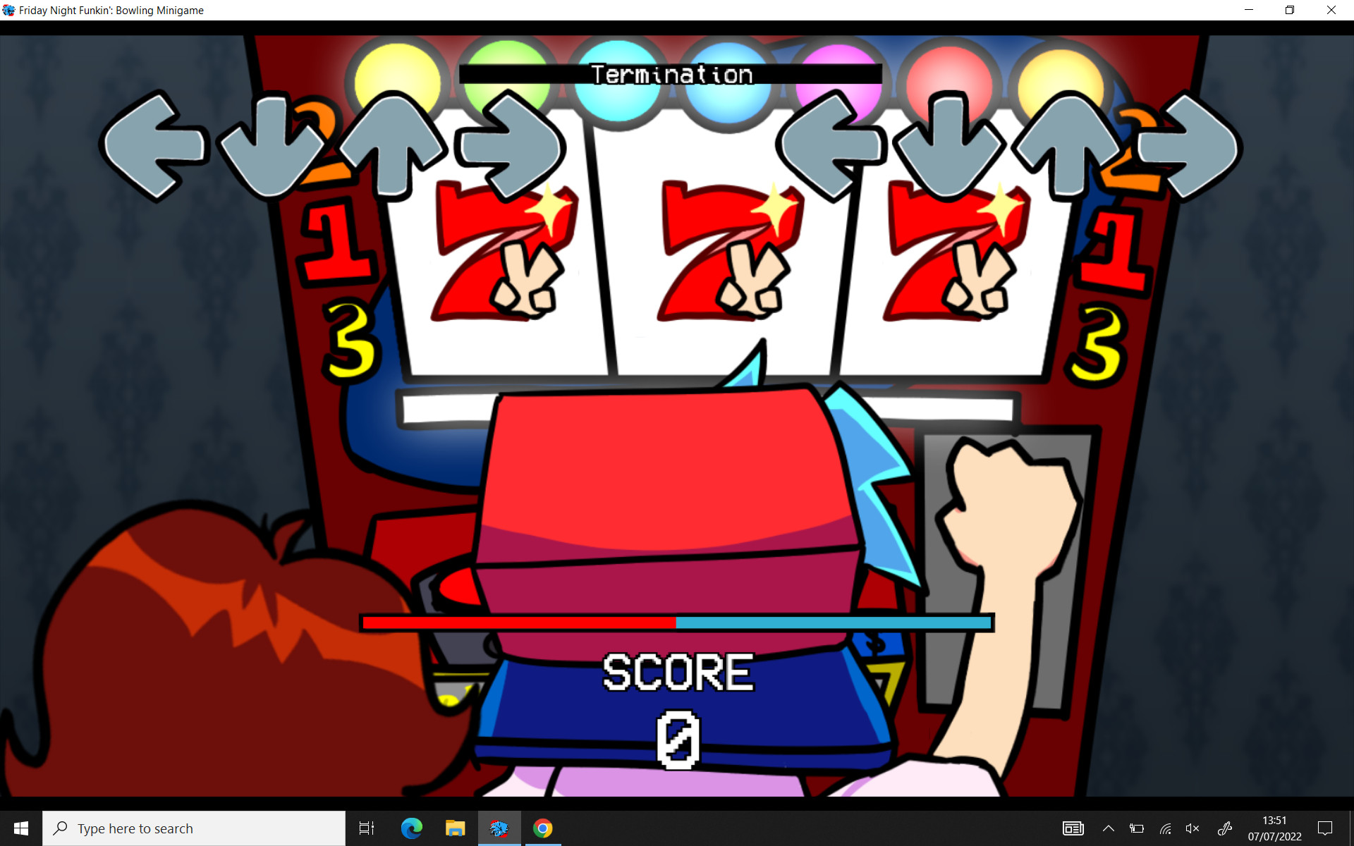 Termination In Goldnight Casino Mod for Friday Night Funkin' | FNF Mods