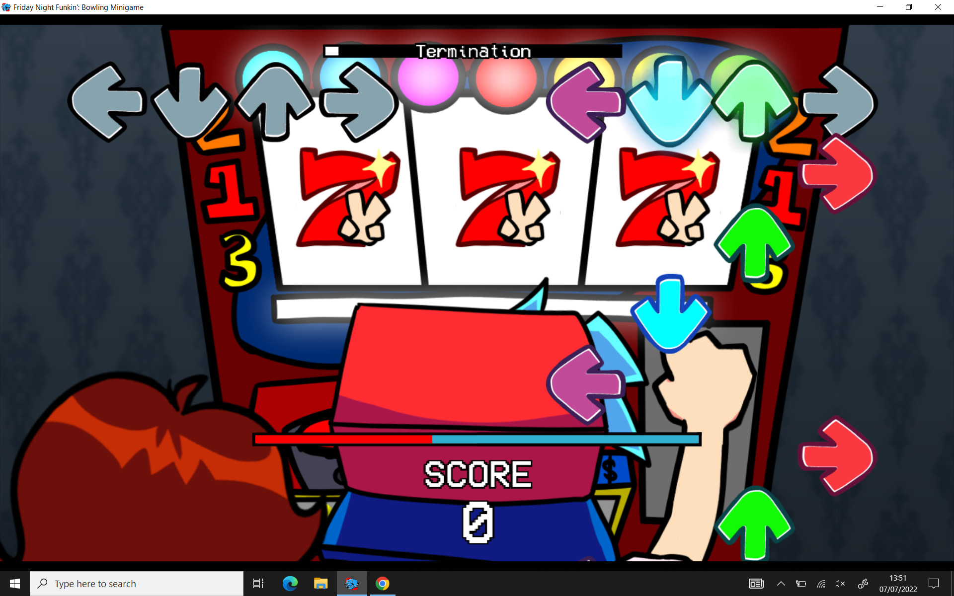 Termination In Goldnight Casino Mod for Friday Night Funkin' | FNF Mods