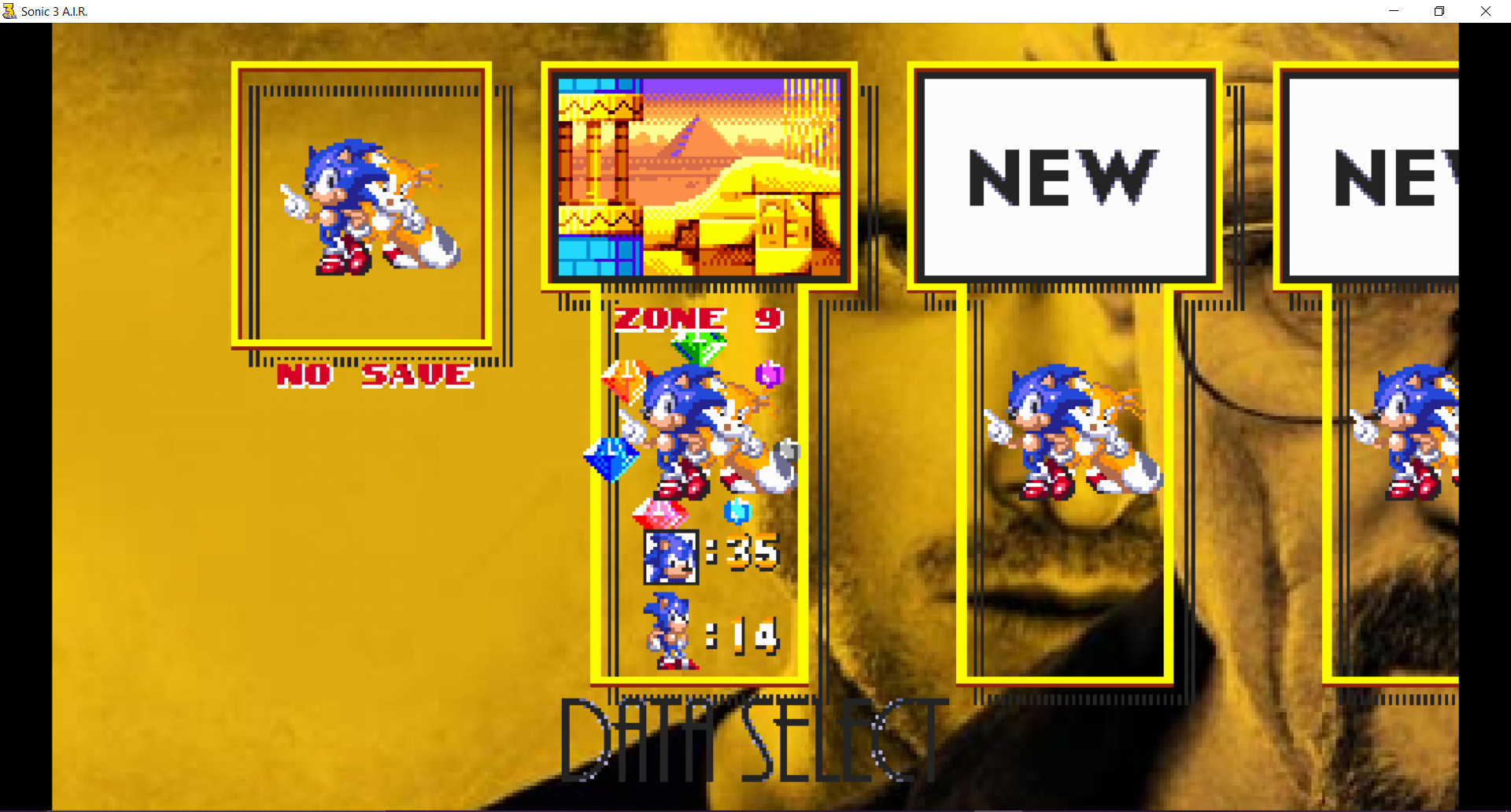 Breaking Bad Menu Mod for Sonic 3 A.I.R. | S3AIR Mods