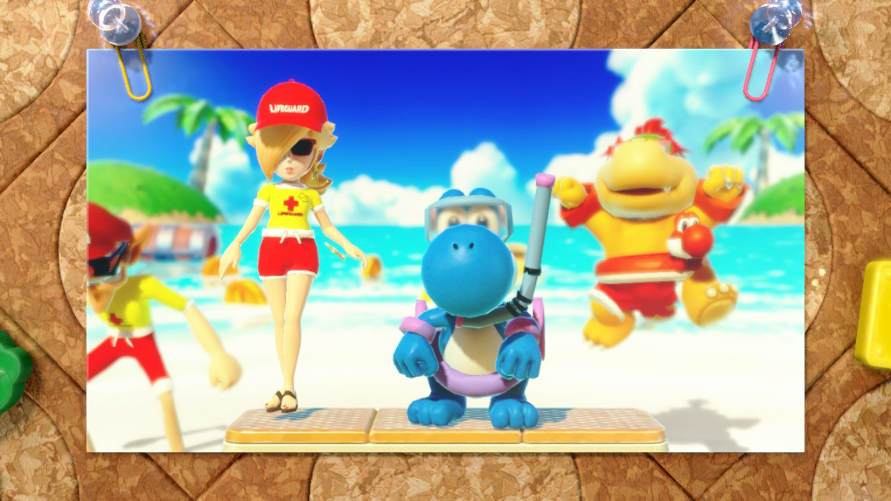 Swimwear Yoshi (Playable Character)! Mod for Mario Party Superstars ...