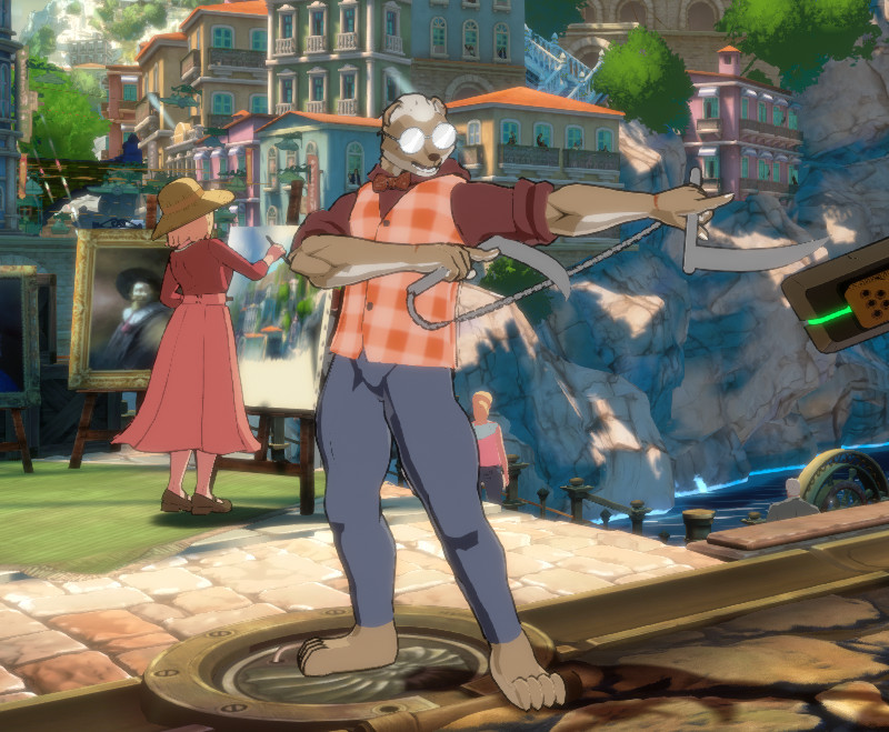 Clifford Tibbits over Axl Low Mod for GUILTY GEAR -STRIVE- | GGST Mods