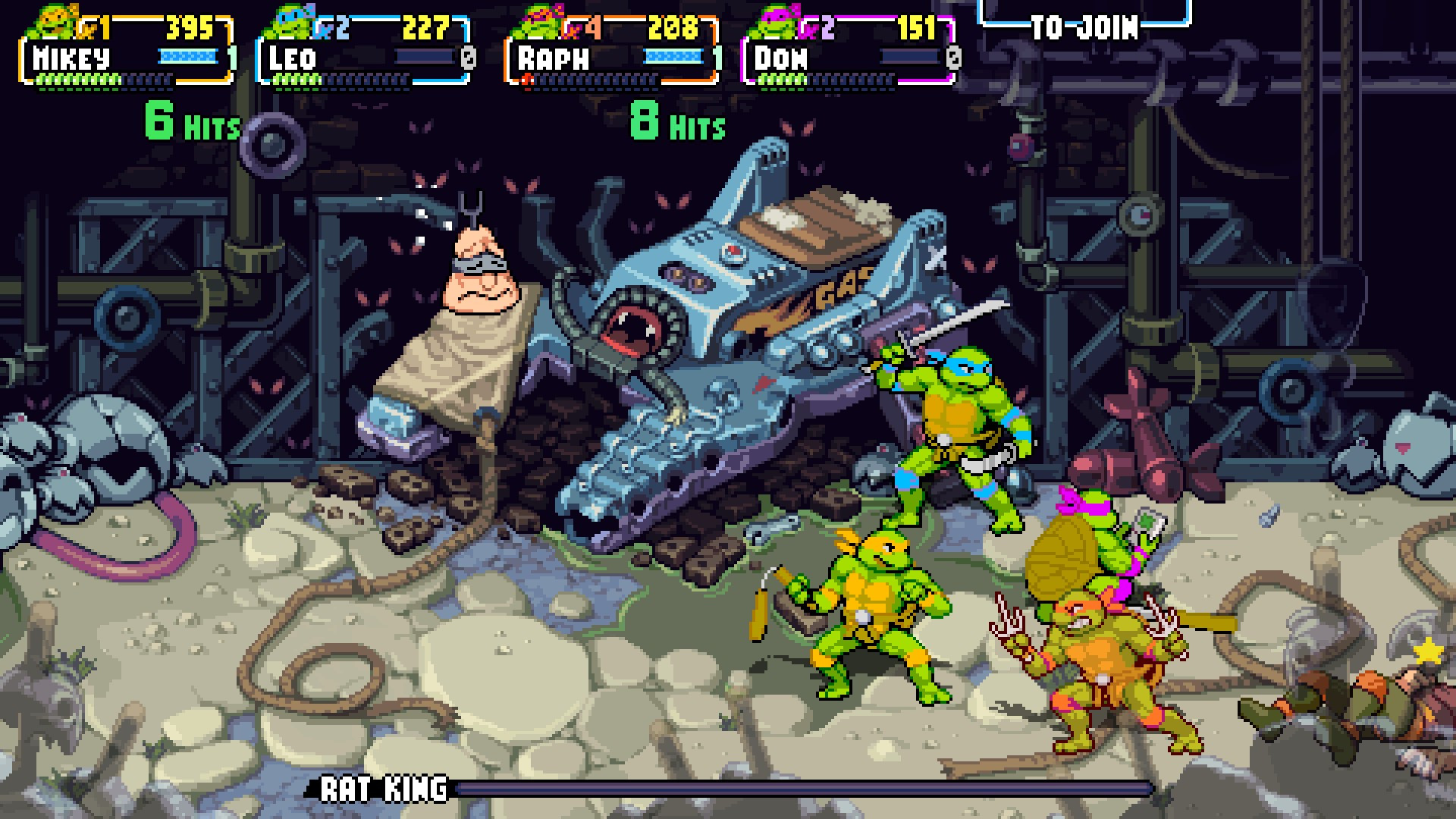 Arcade color palette Mod for Teenage Mutant Ninja Turtles: Shredder's ...